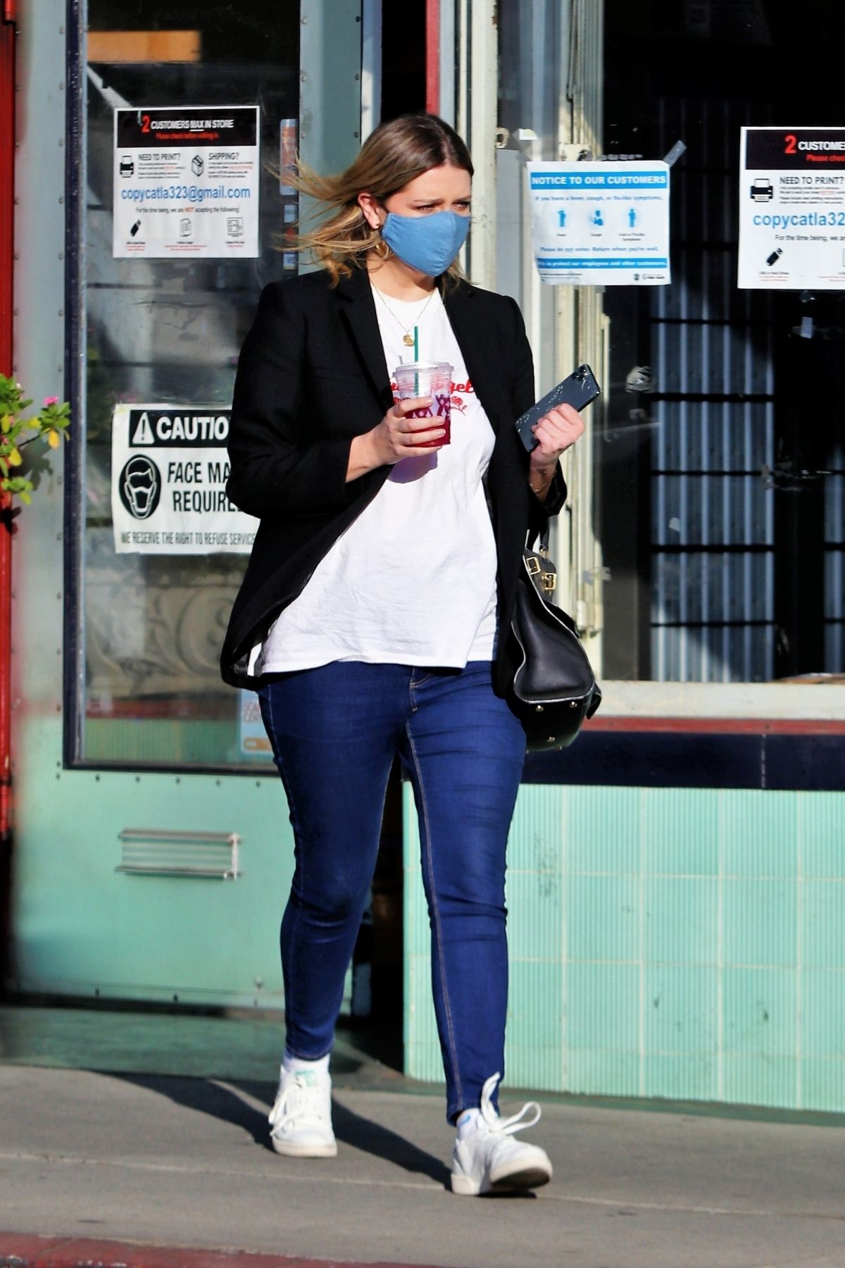 MISCHA BARTON Out for Juice in Los Angeles 11/17/2020 – HawtCelebs