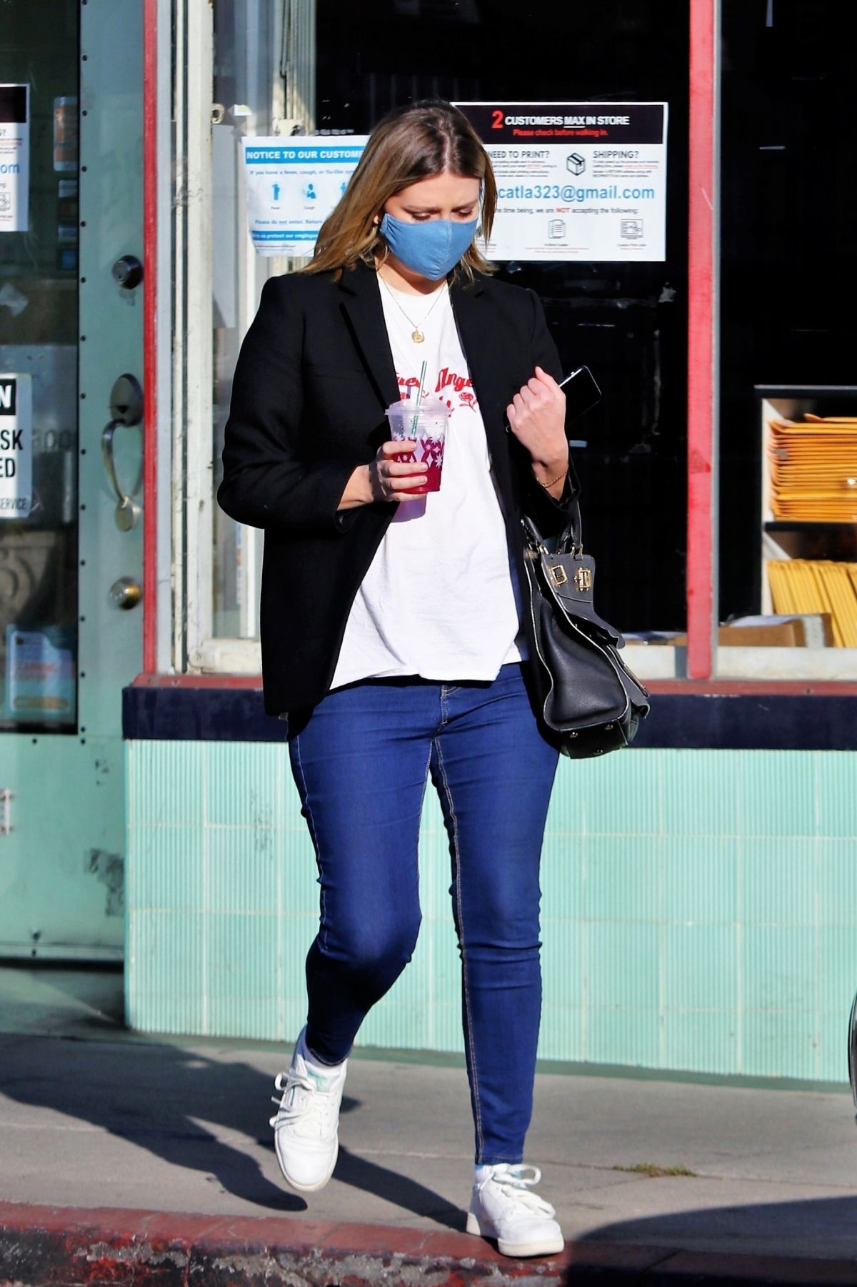 MISCHA BARTON Out for Juice in Los Angeles 11/17/2020 – HawtCelebs
