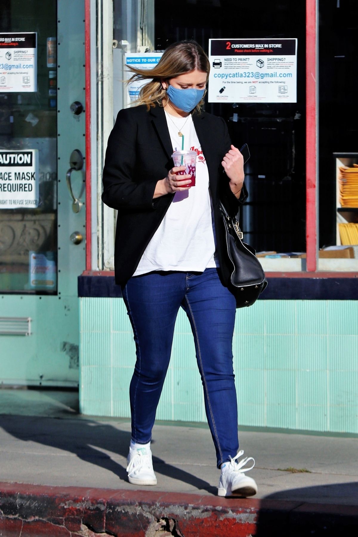 MISCHA BARTON Out for Juice in Los Angeles 11/17/2020 – HawtCelebs