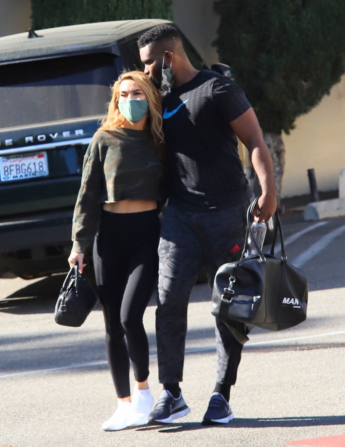 CHRISHELL STAUSE and Keo Motsepe Leaves a Gym in Beverly Hills 12/02 ...