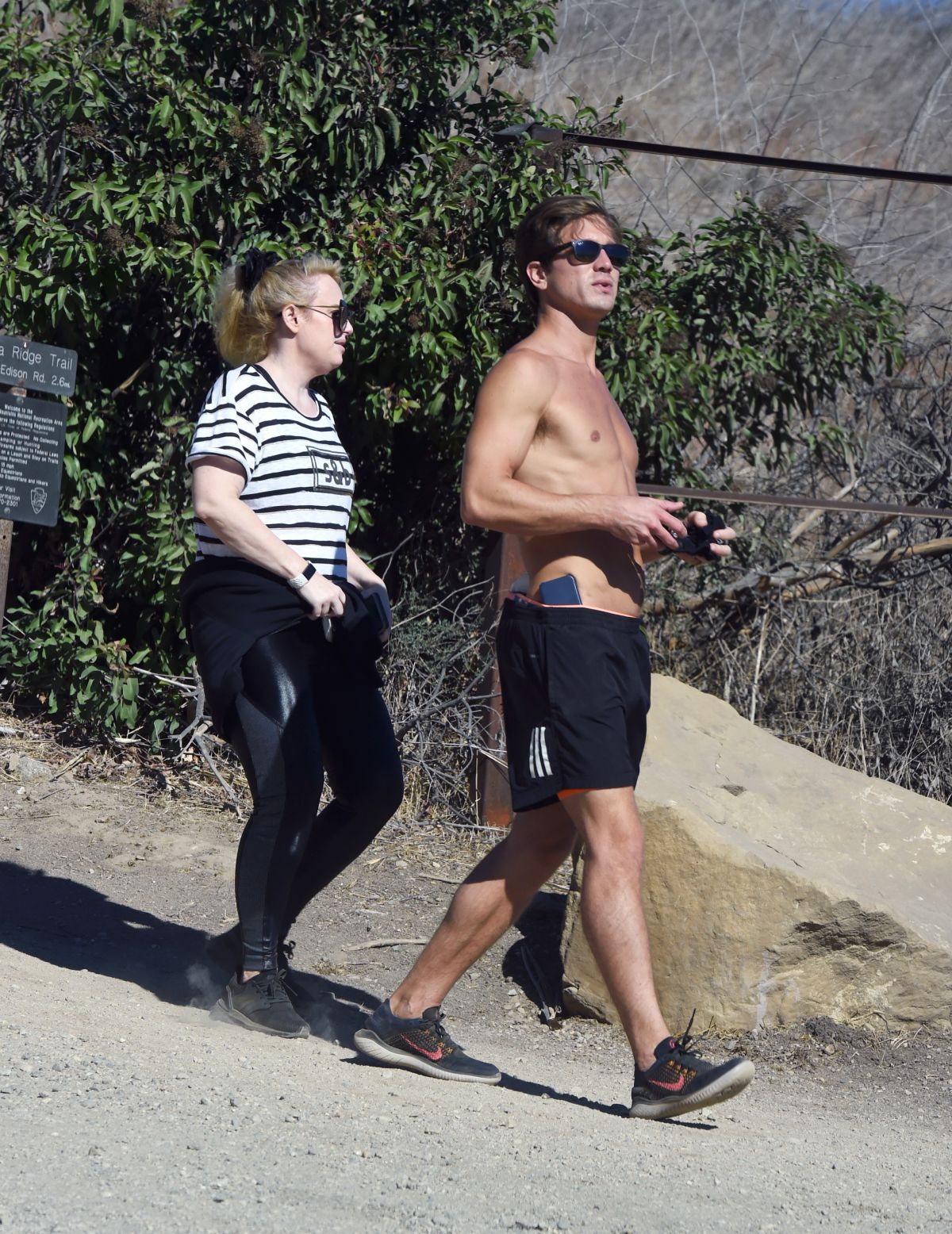 REBEL WILSON and Jacob Busch Out Hiking in Los Angeles 12/15/2020 ...