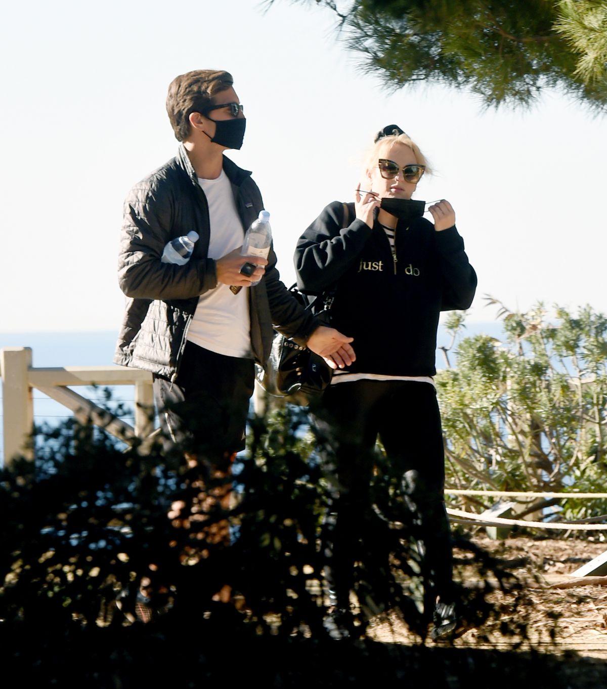 REBEL WILSON and Jacob Busch Out Hiking in Los Angeles 12/15/2020 ...