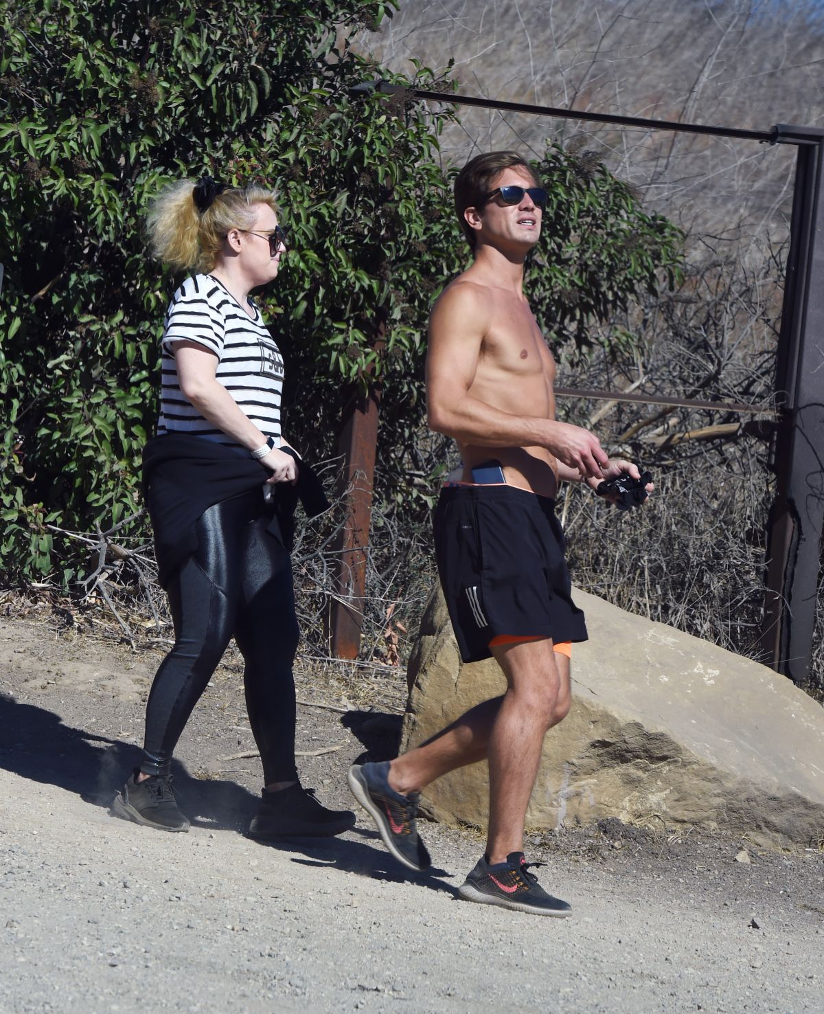 REBEL WILSON and Jacob Busch Out Hiking in Los Angeles 12/15/2020 ...