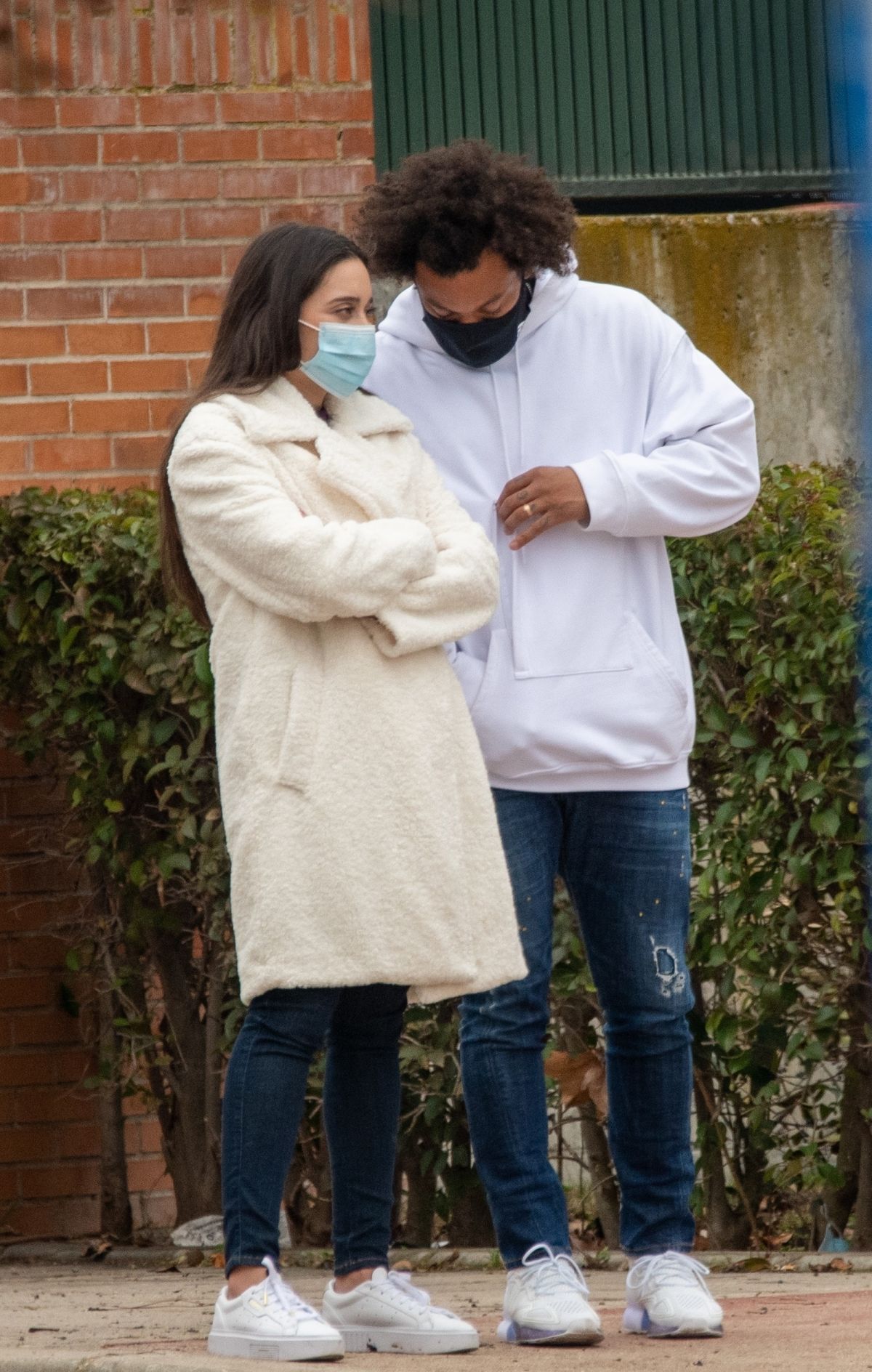 CLARISSE ALVES and Marcelo Vieira Out in Madrid 01/28/2021 – HawtCelebs