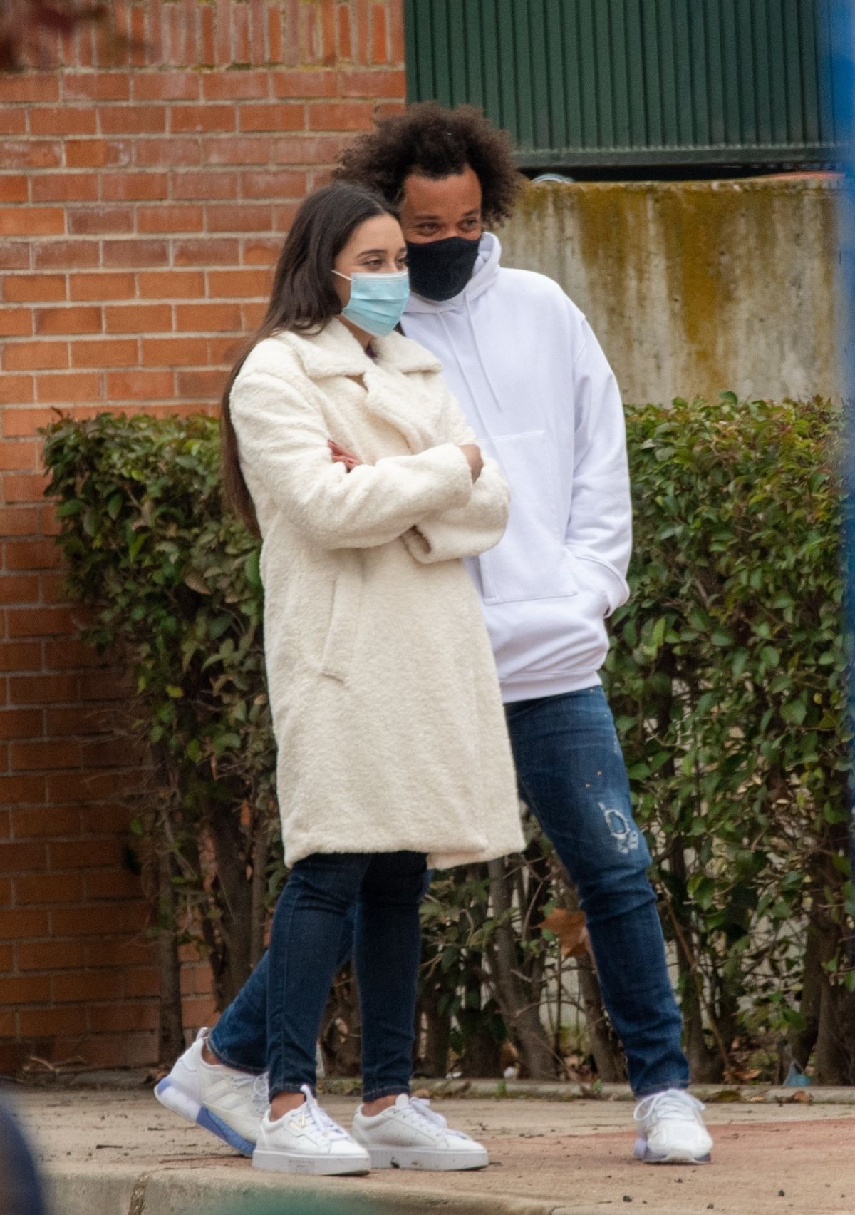 CLARISSE ALVES and Marcelo Vieira Out in Madrid 01/28/2021 – HawtCelebs
