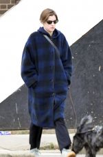 EMMA CORRIN Out with Her Dog in London 01/17/2021 – HawtCelebs