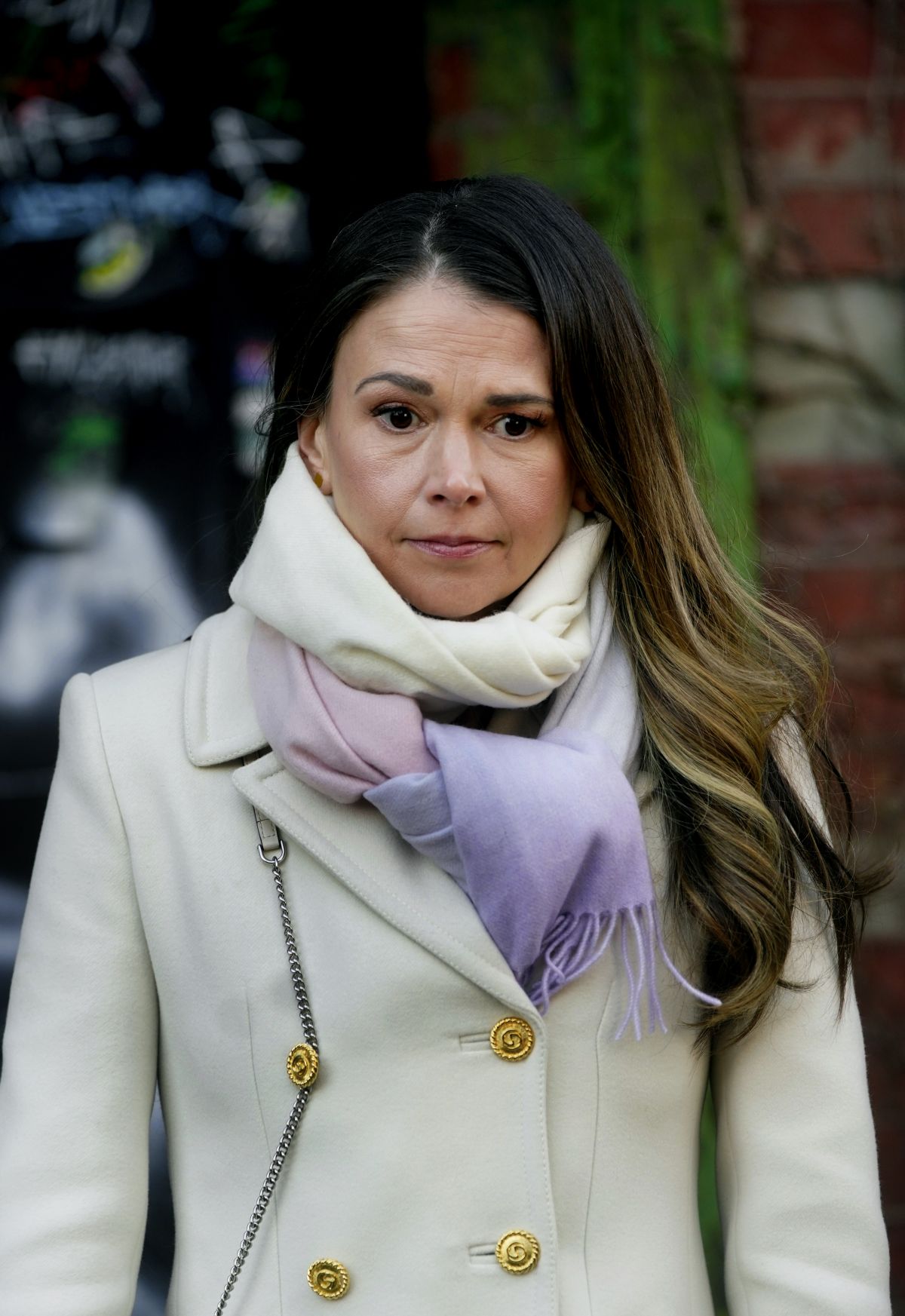 SUTTON FOSTER on the Set of Younger in New York 01/21/2021 – HawtCelebs