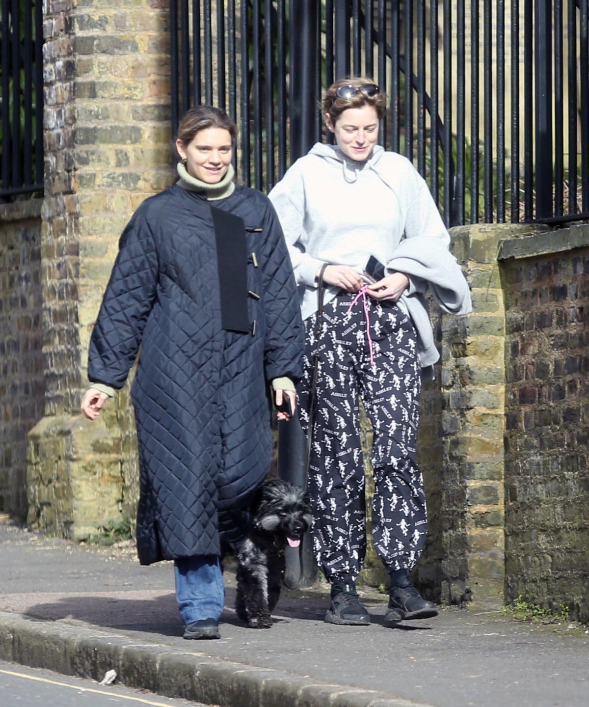 EMMA CORRIN Out with Her Dog in London 02/24/2021 – HawtCelebs