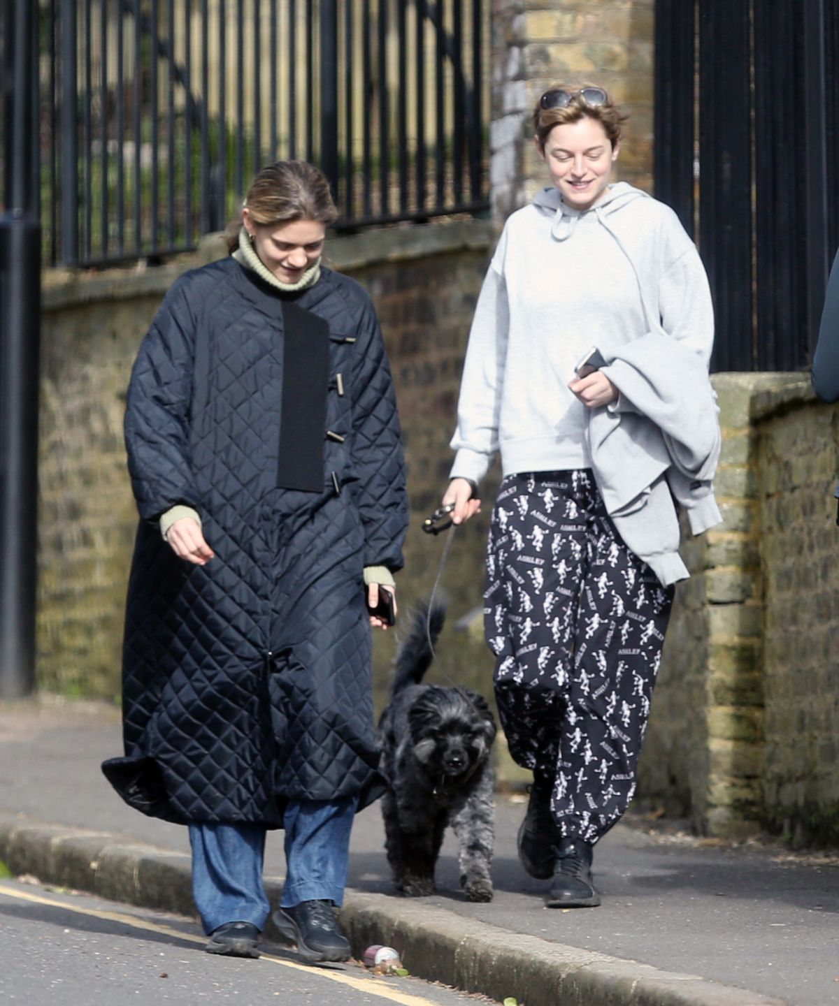 EMMA CORRIN Out with Her Dog in London 02/24/2021 – HawtCelebs