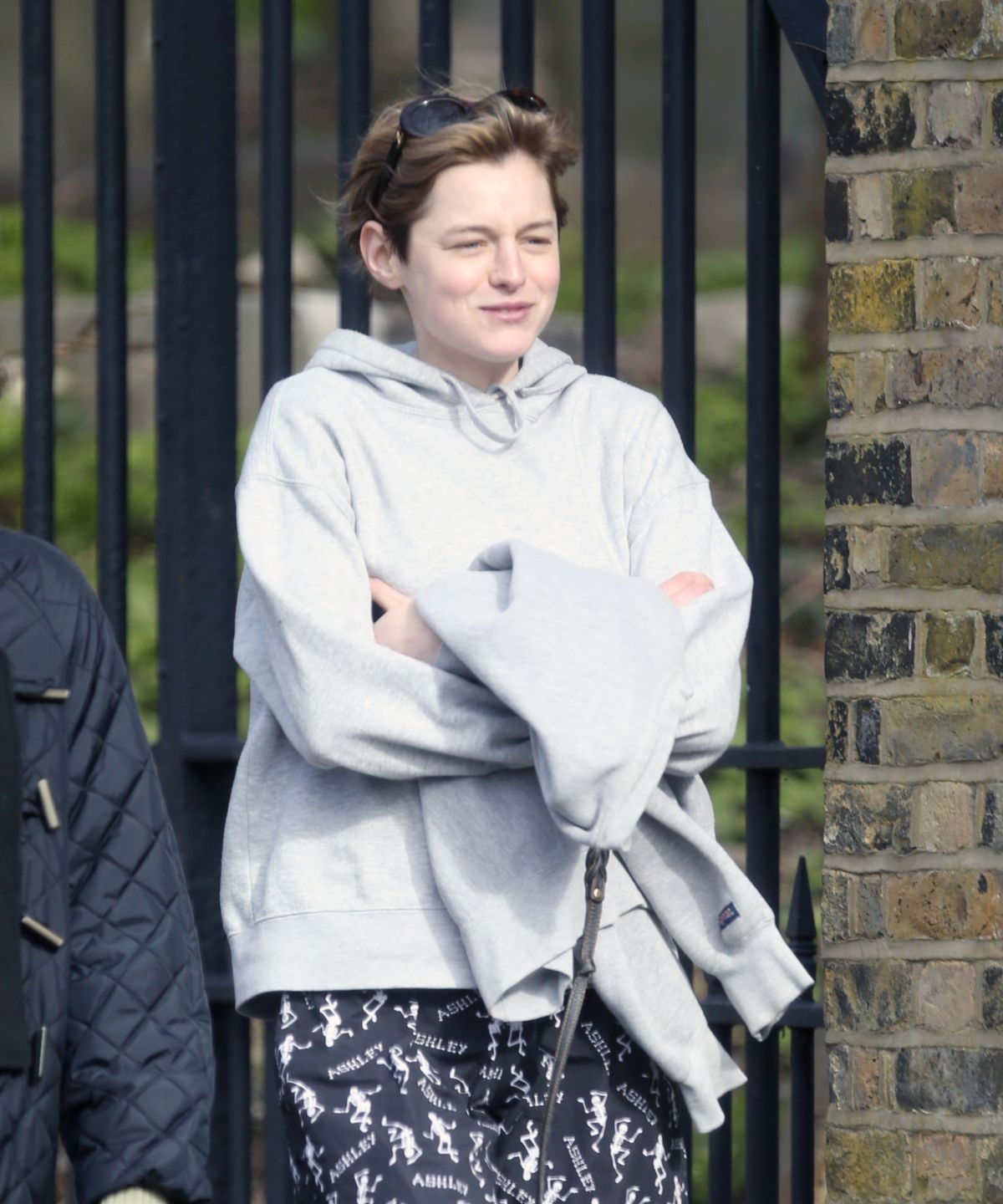 EMMA CORRIN Out with Her Dog in London 02/24/2021 – HawtCelebs
