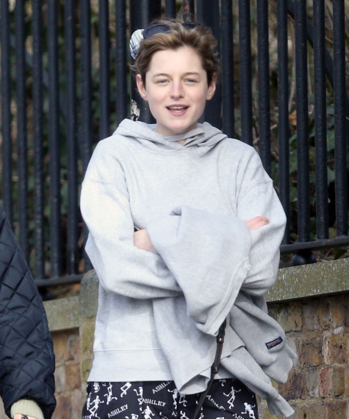 EMMA CORRIN Out with Her Dog in London 02/24/2021 – HawtCelebs
