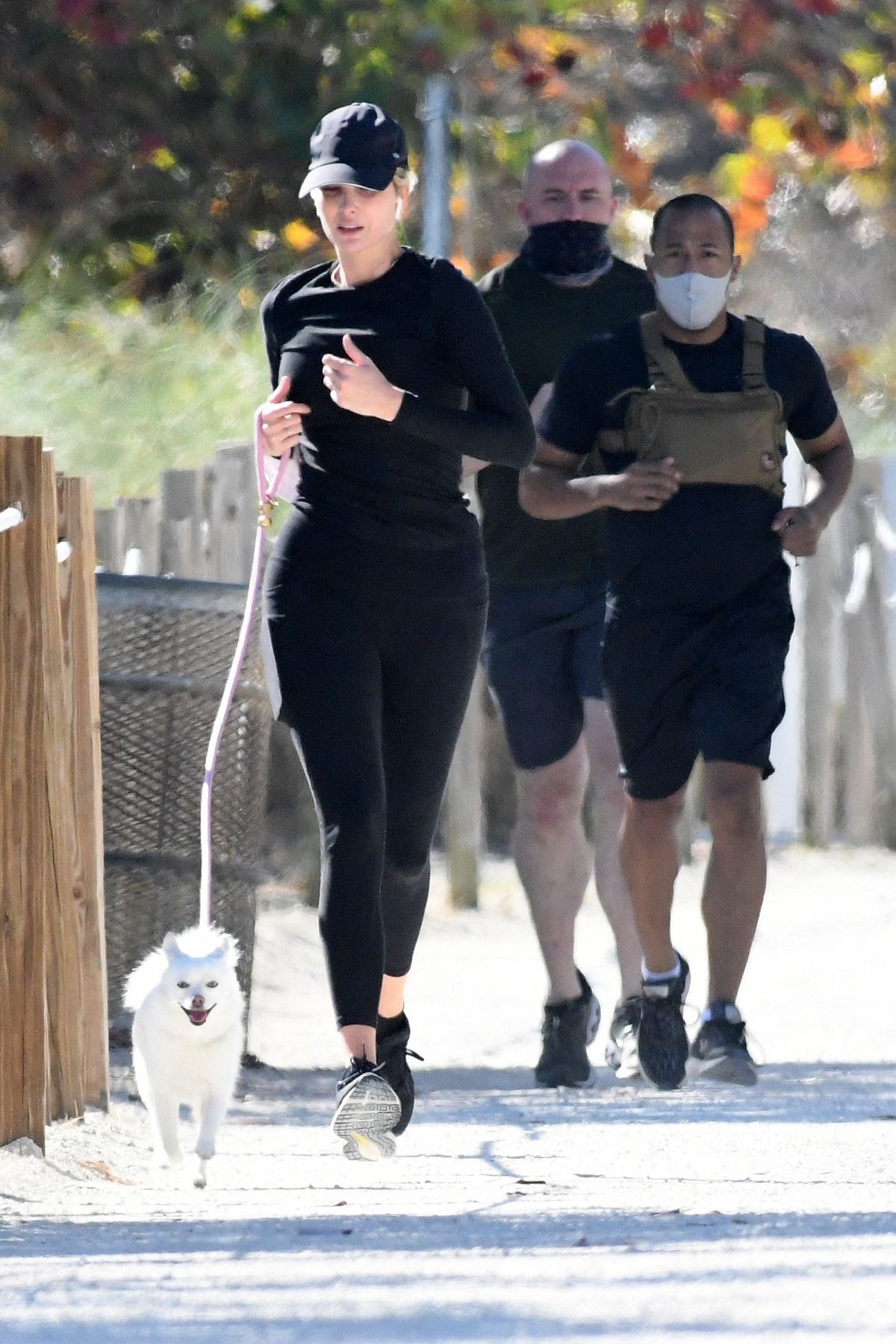 IVANKA TRUMP Out Joggiing with Her Dog in Miami 02/03/2021 – HawtCelebs