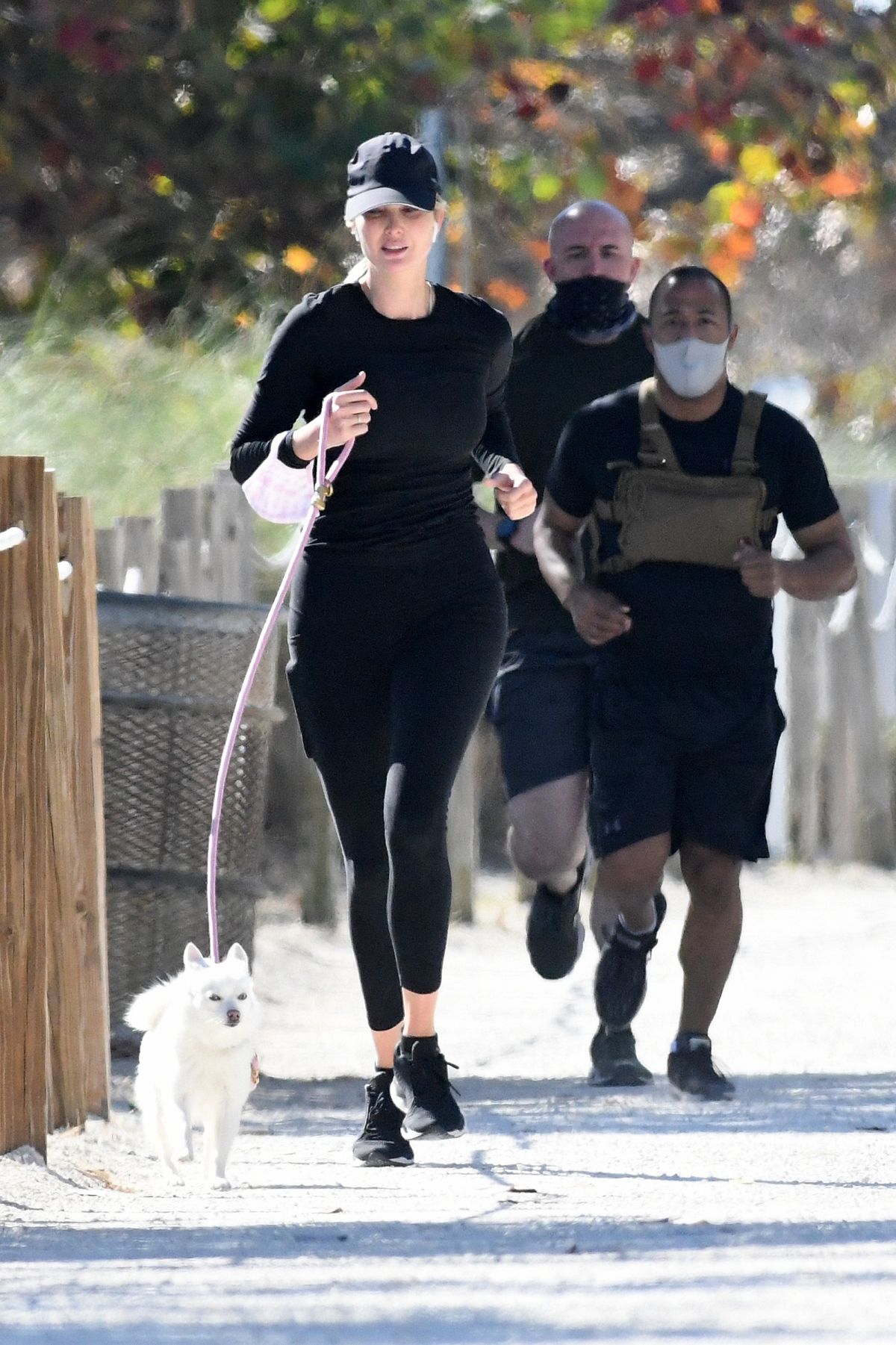 IVANKA TRUMP Out Joggiing with Her Dog in Miami 02/03/2021 – HawtCelebs