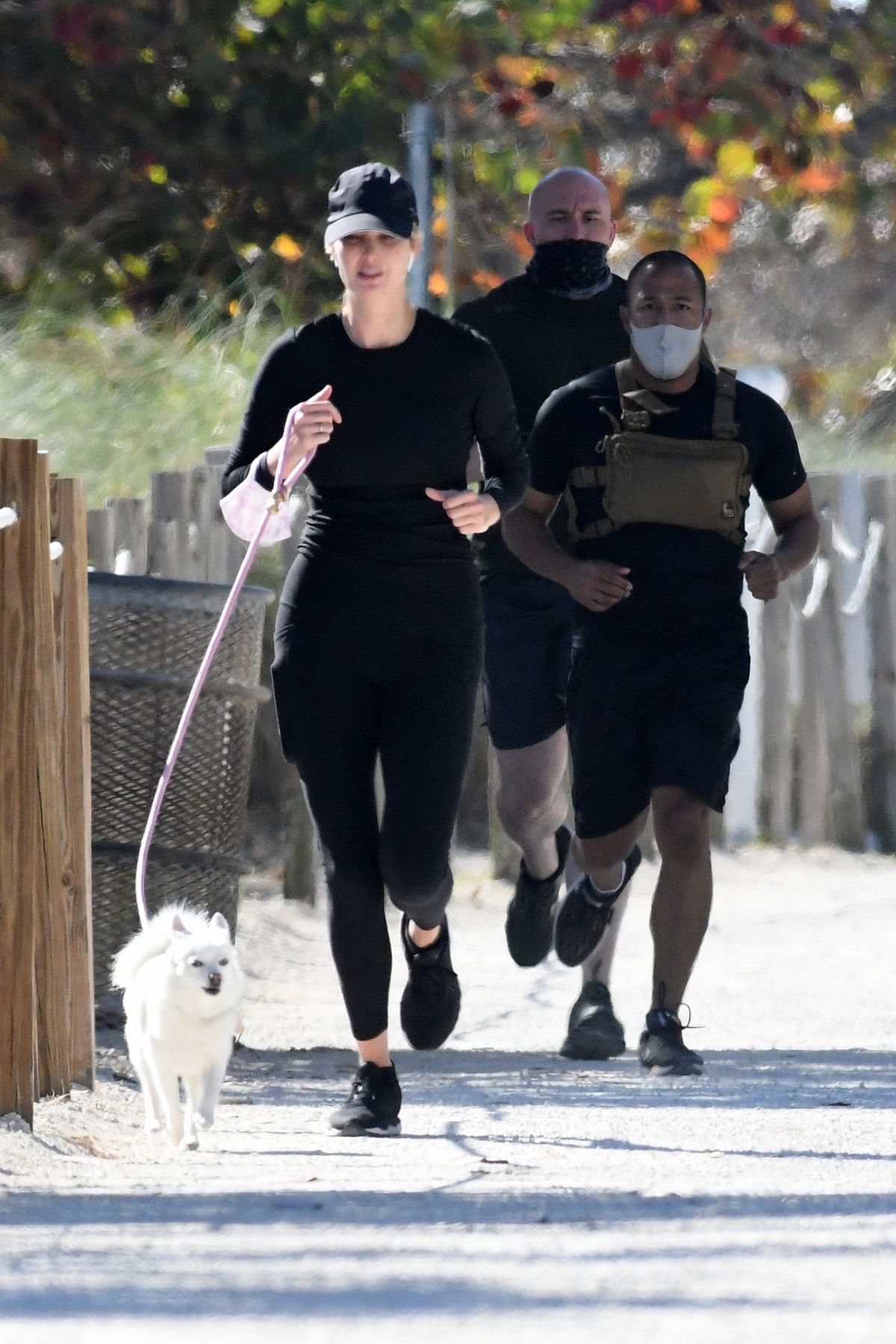 IVANKA TRUMP Out Joggiing with Her Dog in Miami 02/03/2021 – HawtCelebs