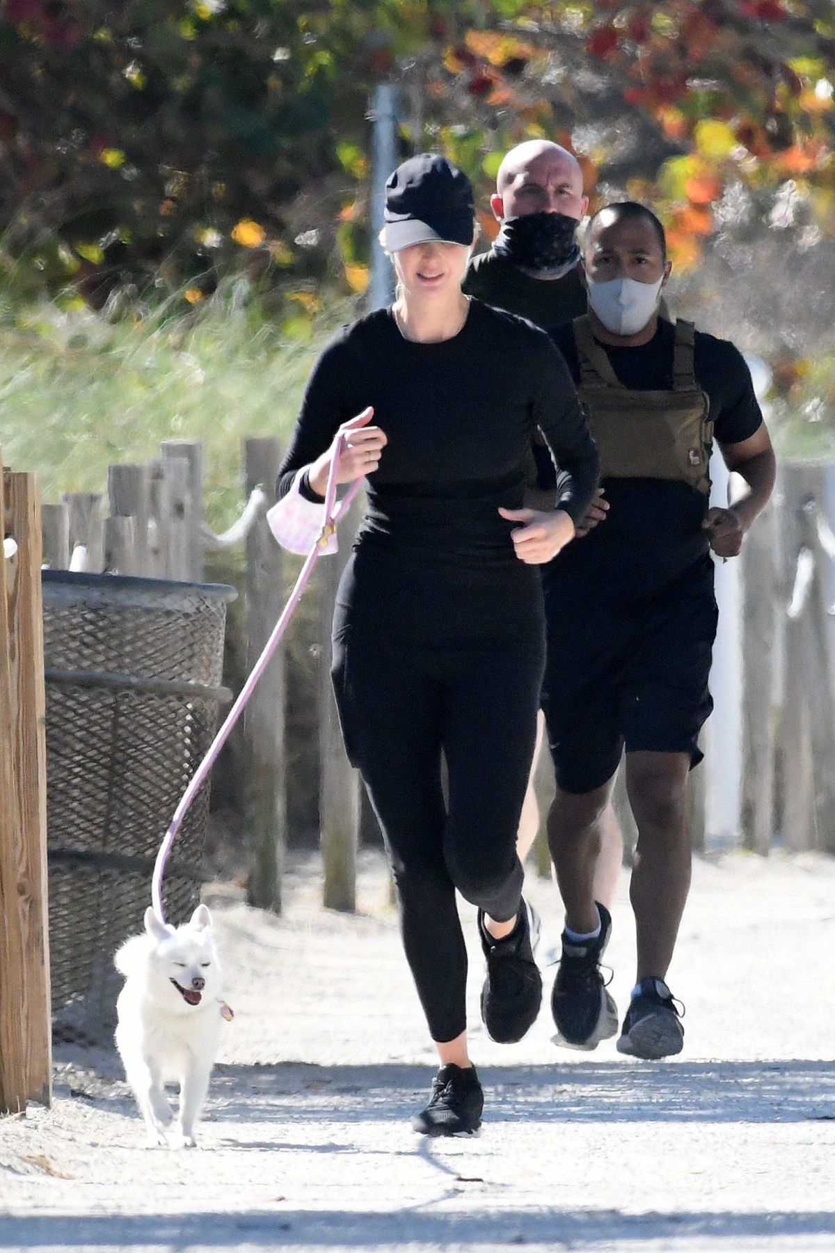 IVANKA TRUMP Out Joggiing with Her Dog in Miami 02/03/2021 – HawtCelebs