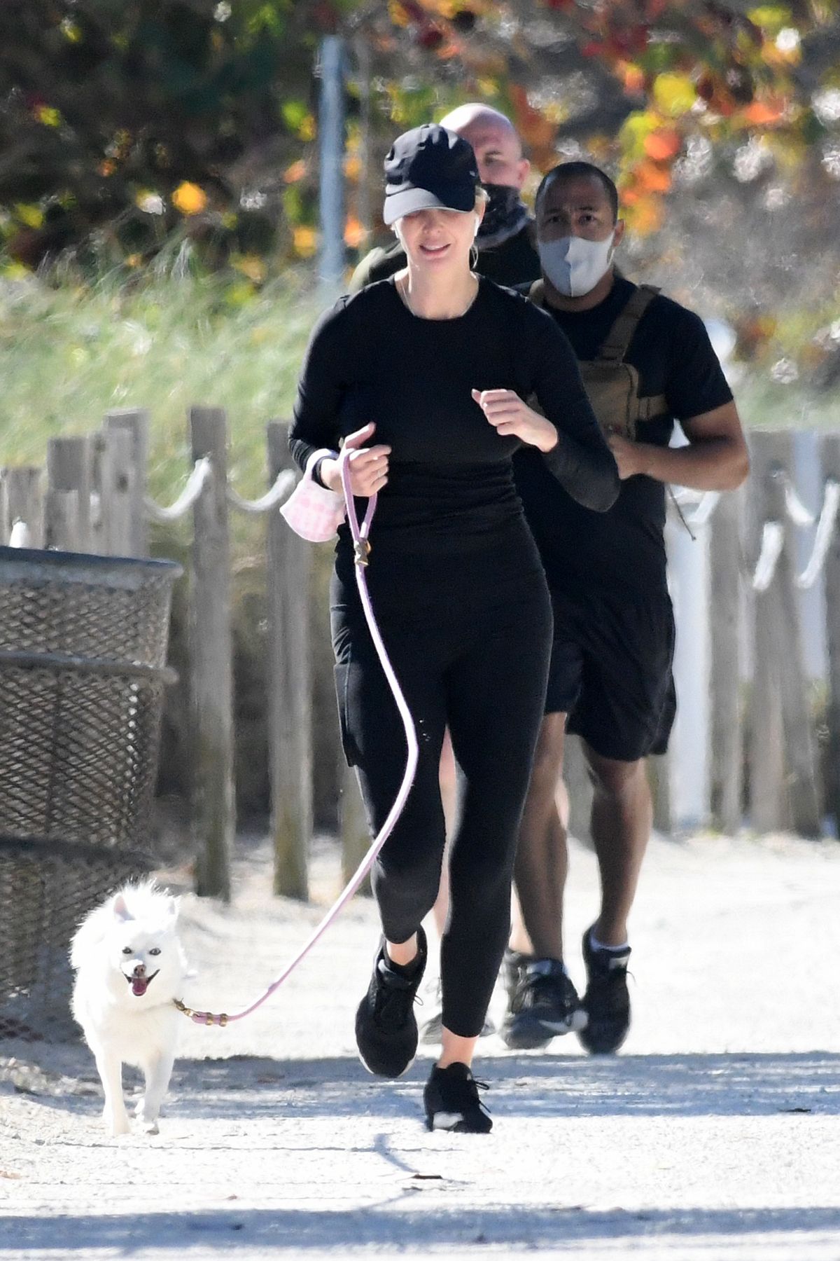 IVANKA TRUMP Out Joggiing with Her Dog in Miami 02/03/2021 – HawtCelebs