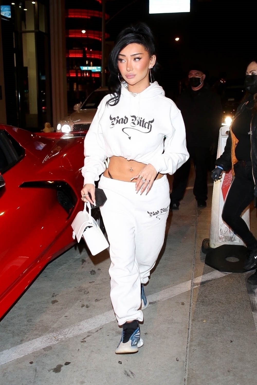 NIKITA DRAGUN at Catch LA in West Hollywood 02/11/2021 – HawtCelebs