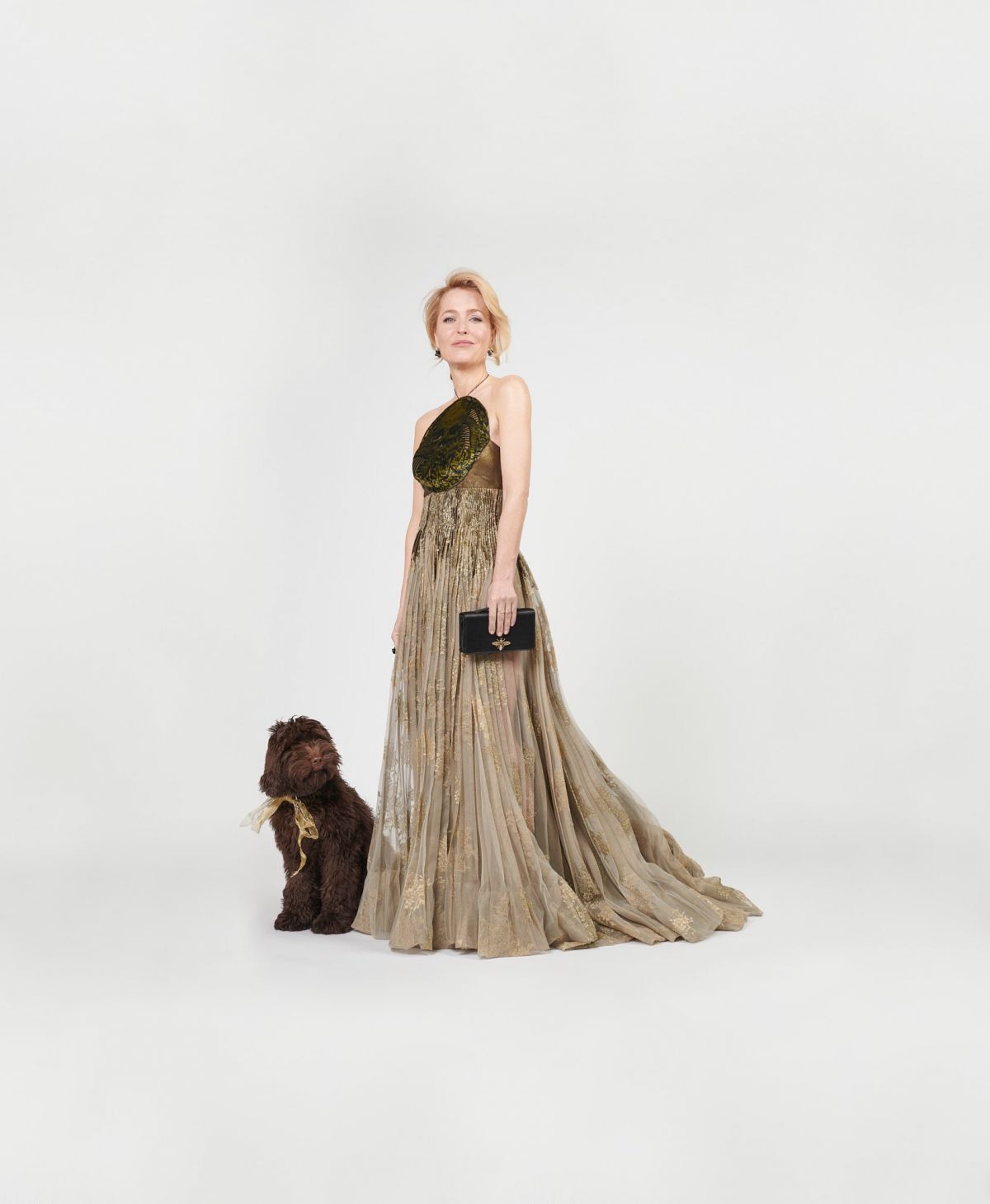 GILLIANA NDERSON – 2021 Golden Globes Portraits – HawtCelebs