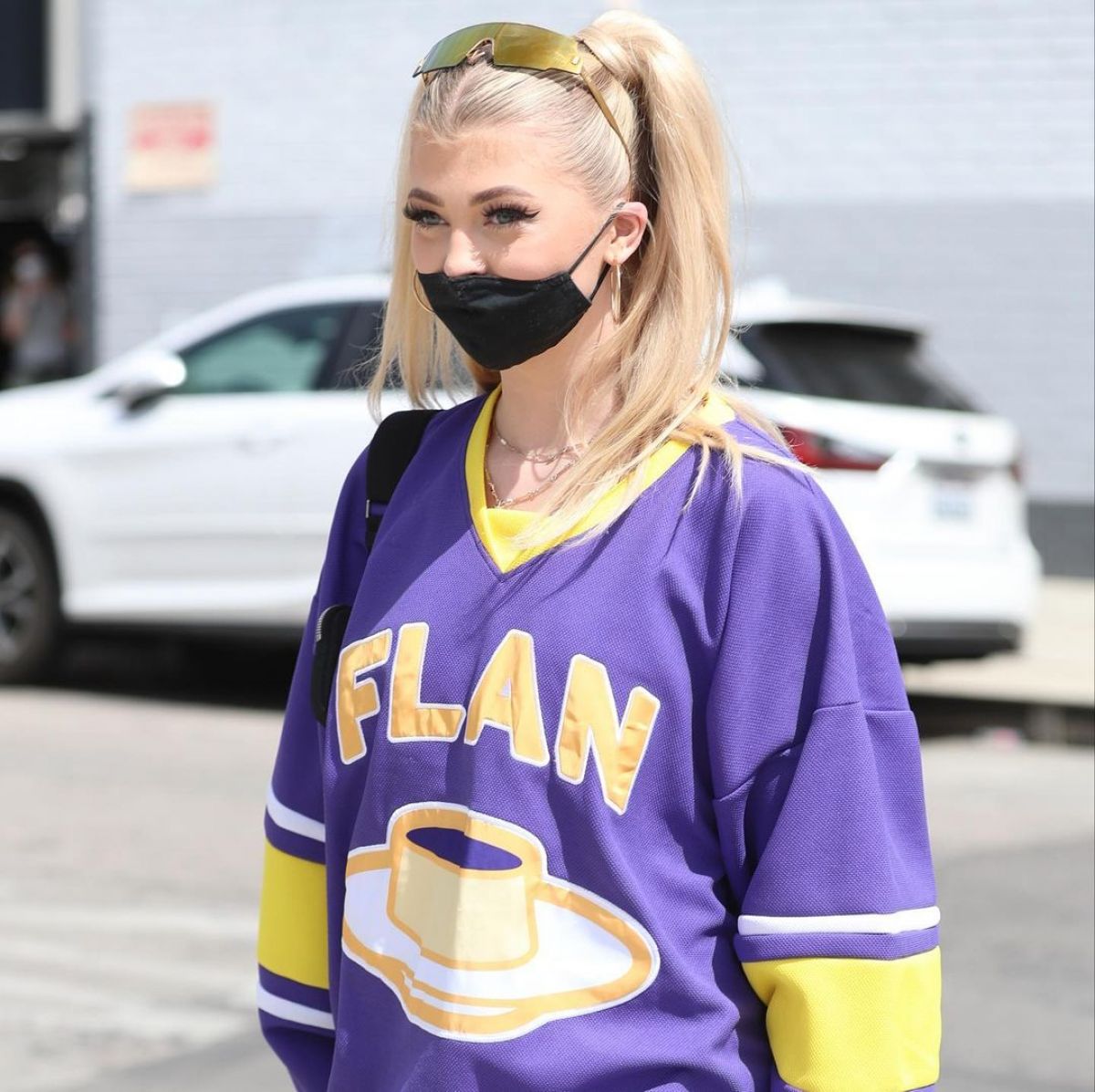 LOREN GRAY on the Set of Honestly Loren in Los Angeles 03/24/2021 ...