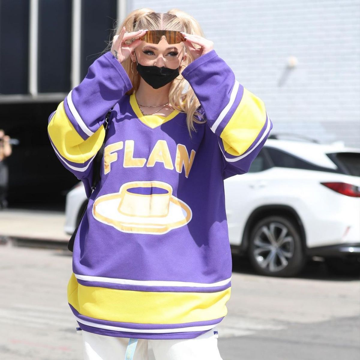 LOREN GRAY on the Set of Honestly Loren in Los Angeles 03/24/2021 ...