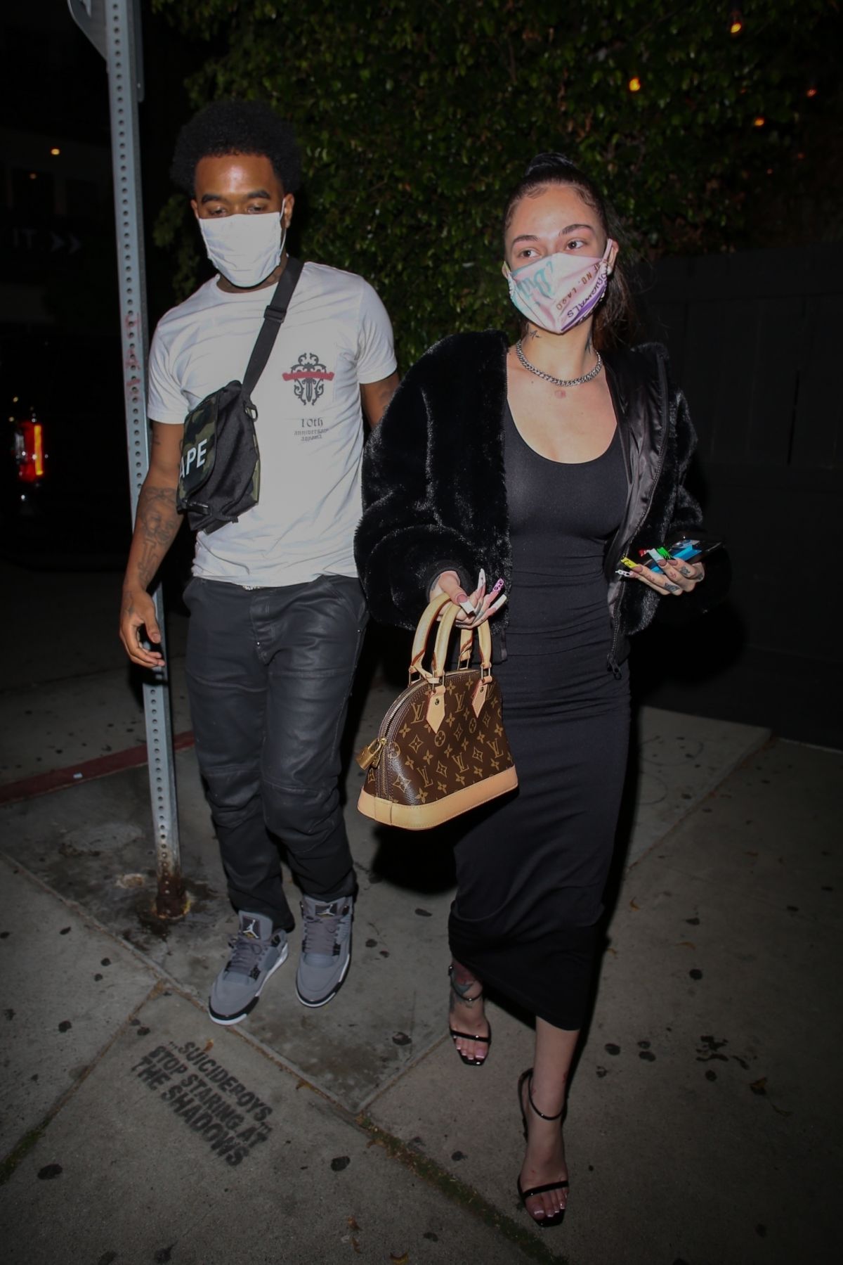 DANIELLE BREGOLI Out for Dinner in Los Angeles 04/07/2021 – HawtCelebs