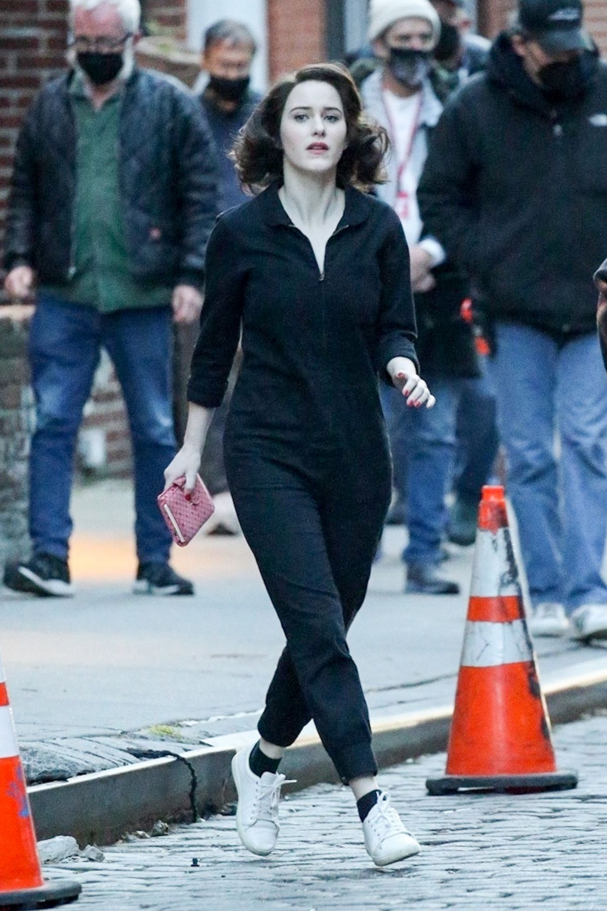 RACHEL BROSNAHAN on the Det of The Marvelous Mrs. Maisel 04/24/2021 ...
