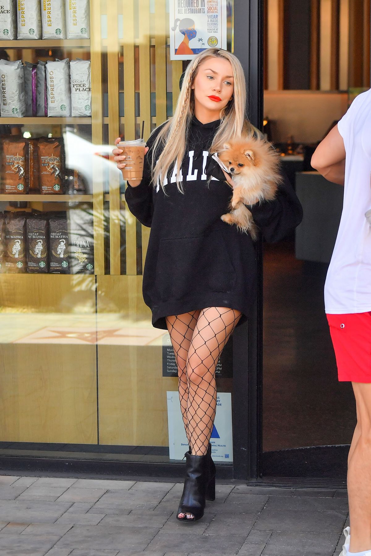 COURTNEY STODDEN Out for Coffee in Palm Springs 05/17/2021 – HawtCelebs