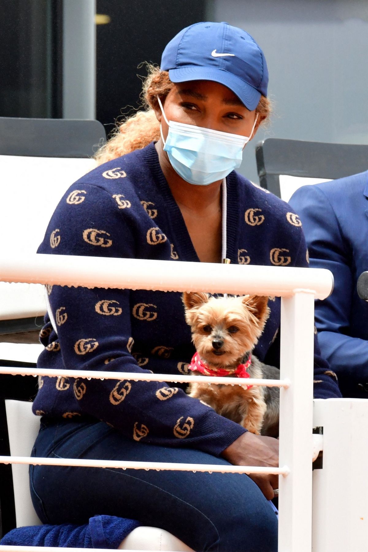 SERENA WILLIAMS at First Match of Season 2 of Ultimate Tennis Showdown ...