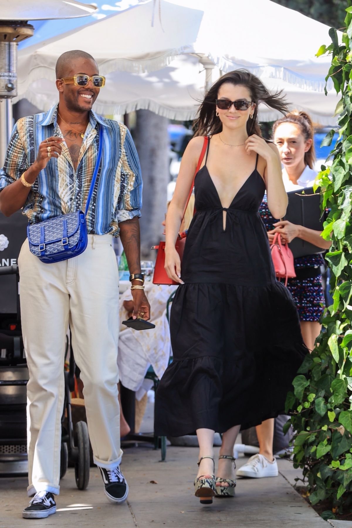 MAYA HENRY, CHANTEL JEFFRIES and Vas J Morgan at The Ivy in West ...