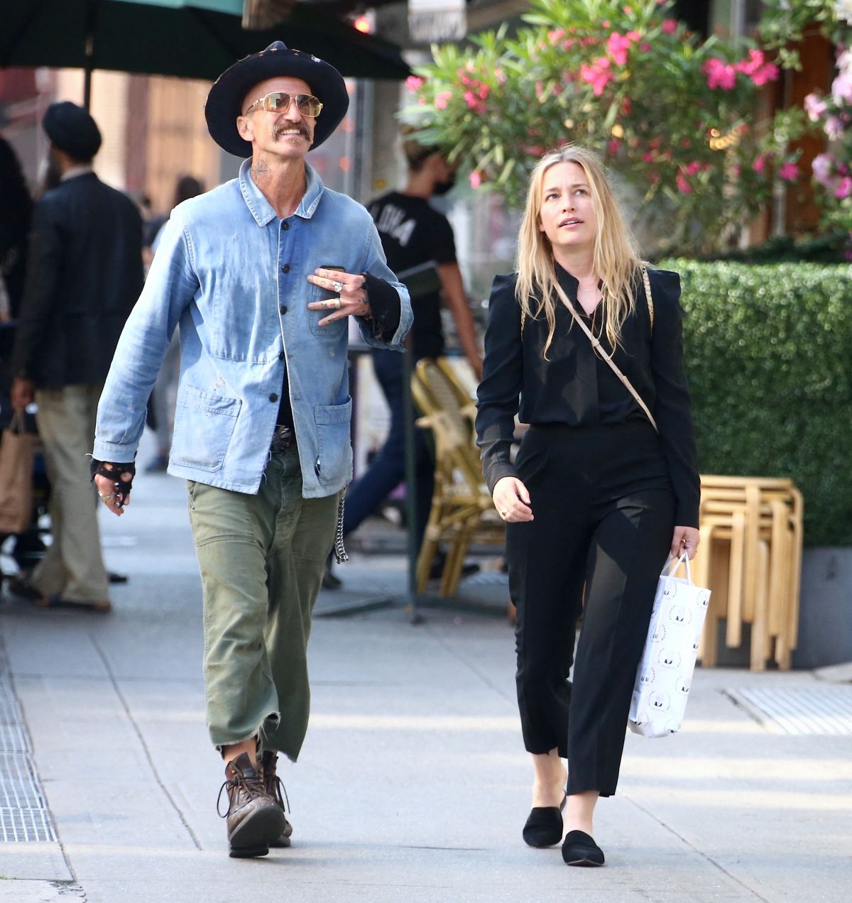PIPER PERABO Out for Lunch with Her Husband in New York 06/14/2021 ...