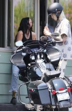 MEGAN FOX and Machine Gun Kelly Out Motorbiking in Los Angeles 07/16 ...