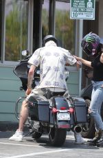 MEGAN FOX and Machine Gun Kelly Out Motorbiking in Los Angeles 07/16 ...