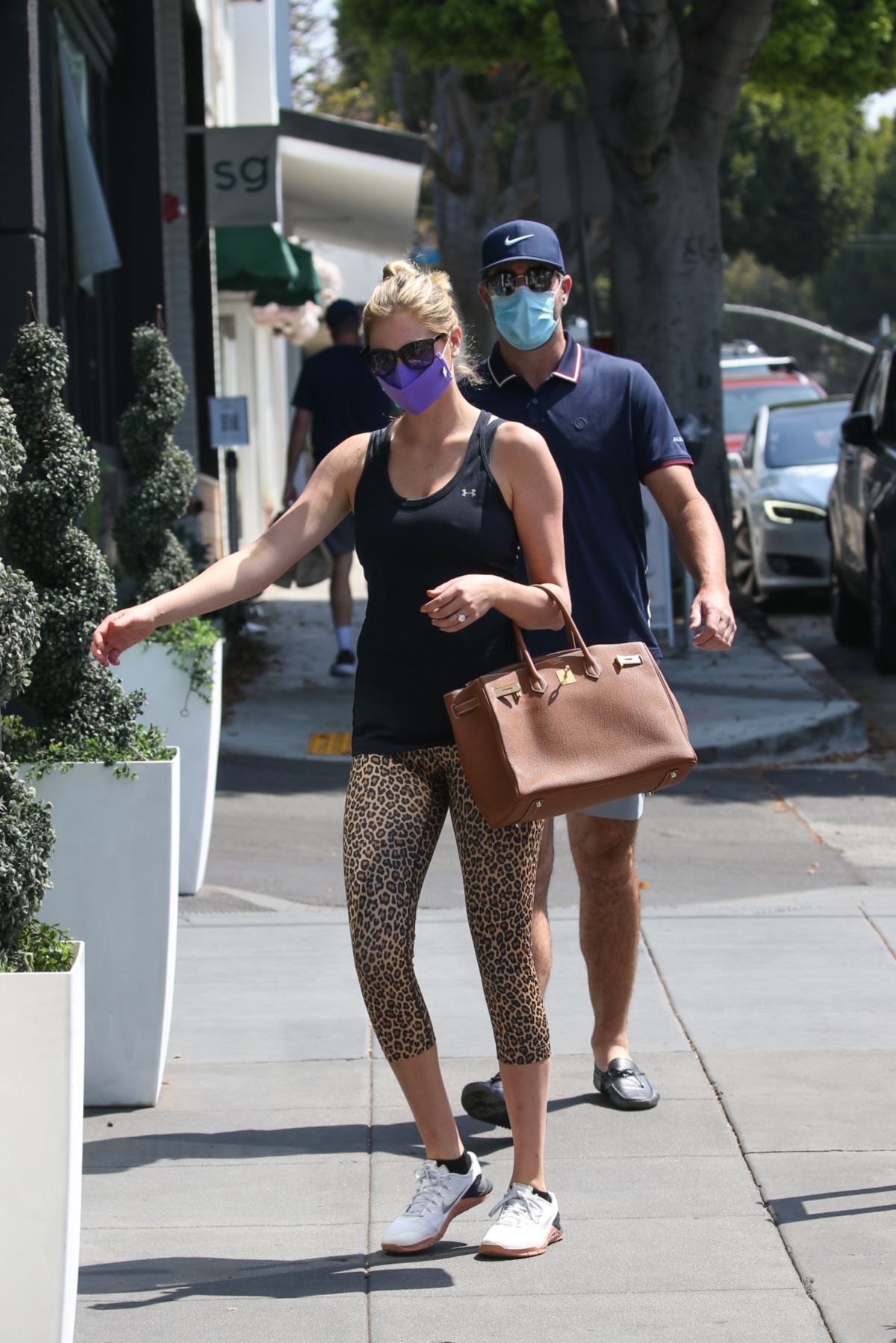 KATE UPTON Arrives at Beauty Park Medical Spa in Santa Monica 08/03 ...