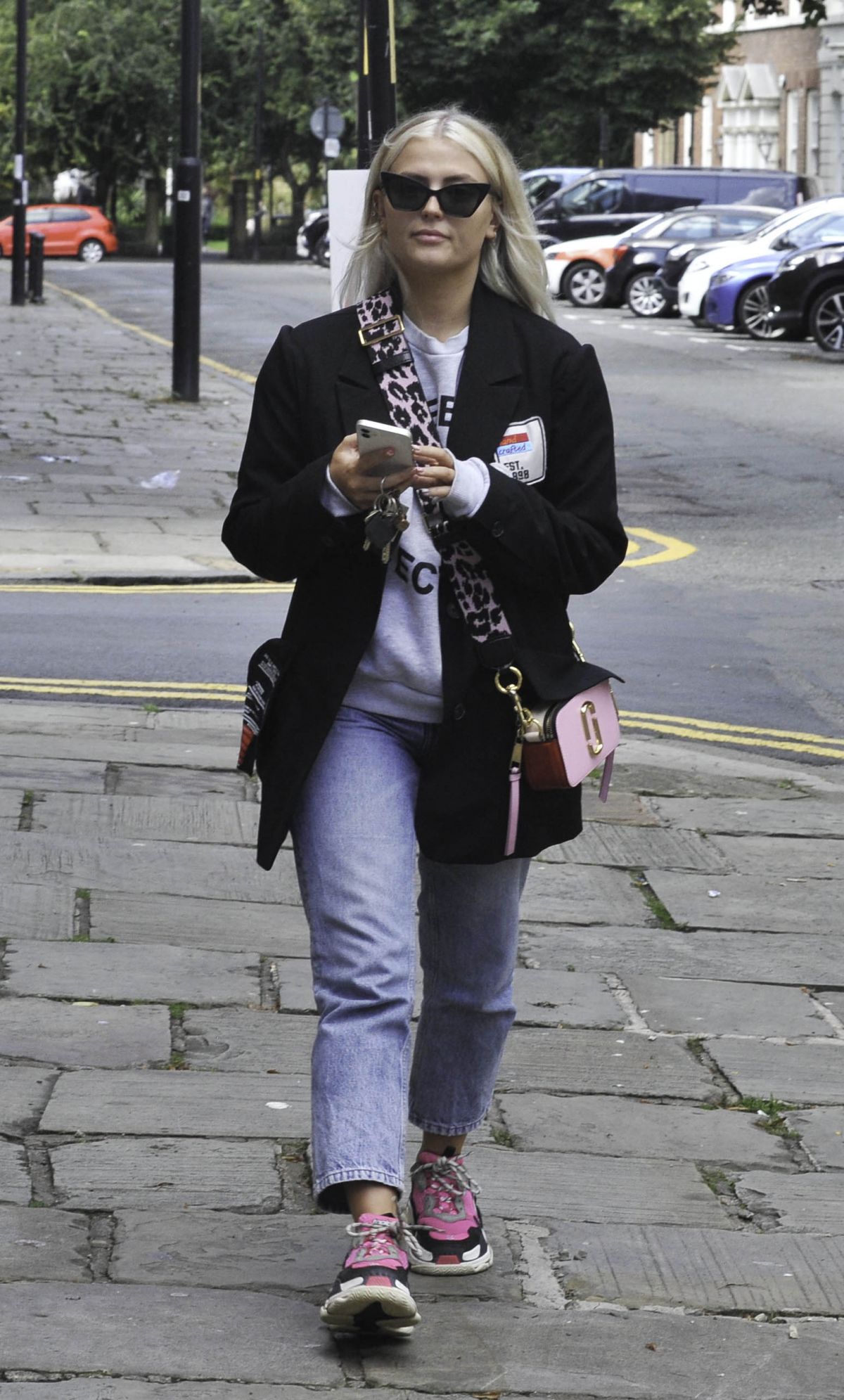 LUCY FALLON Arrives at SkinHQ in Manchester 08/10/2021 – HawtCelebs