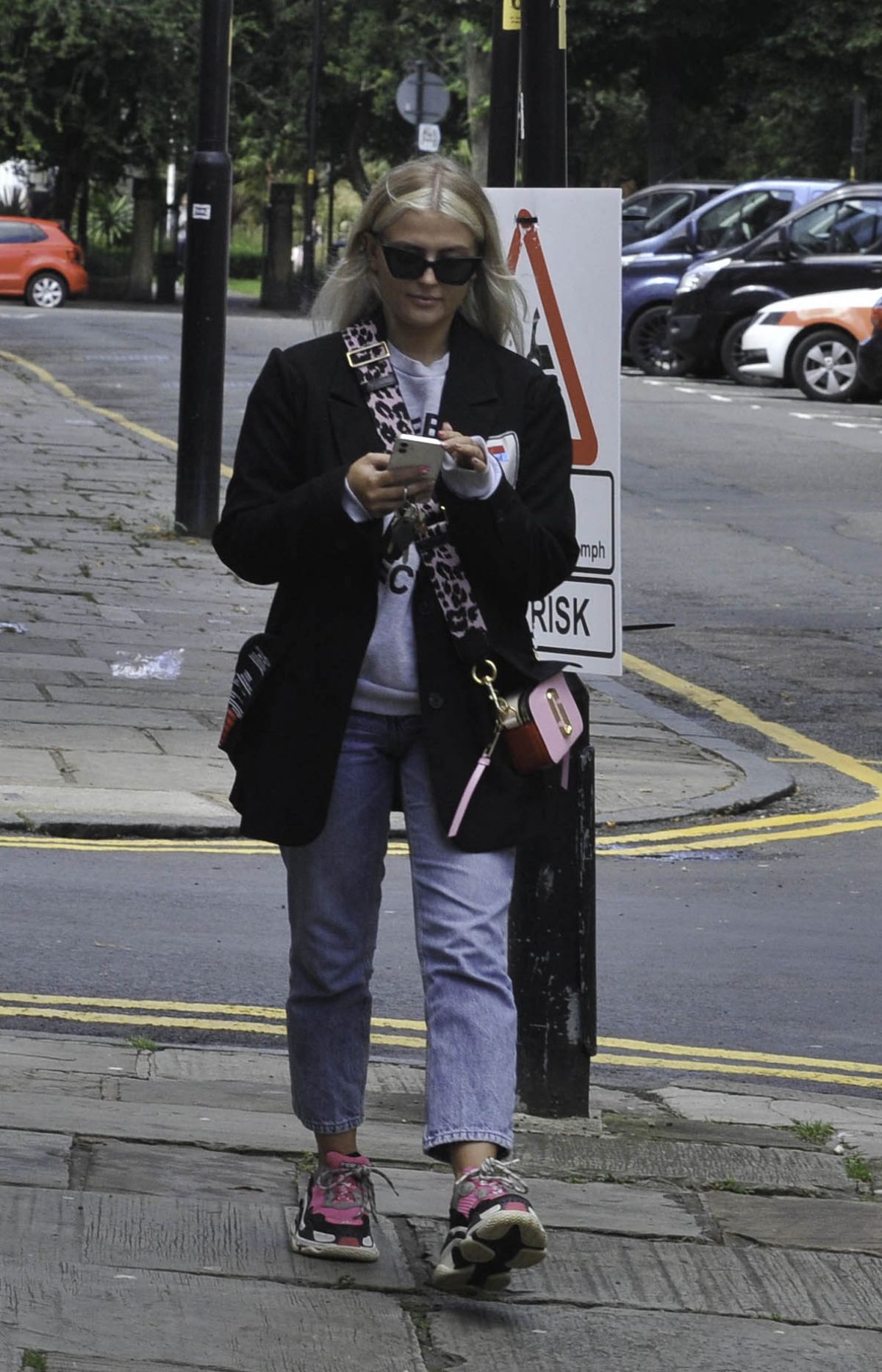 LUCY FALLON Arrives at SkinHQ in Manchester 08/10/2021 – HawtCelebs