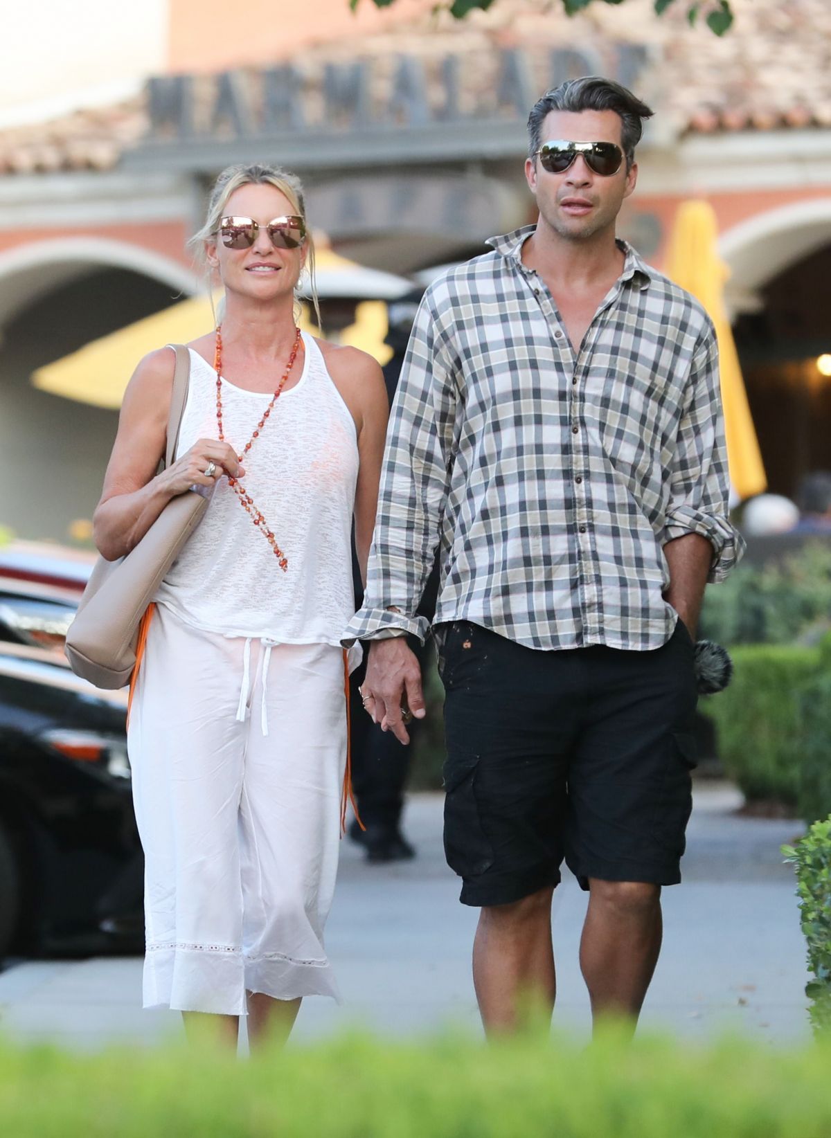 NICOLETTE SHERIDAN Out at Calabasas Mall 08/06/2021 – HawtCelebs