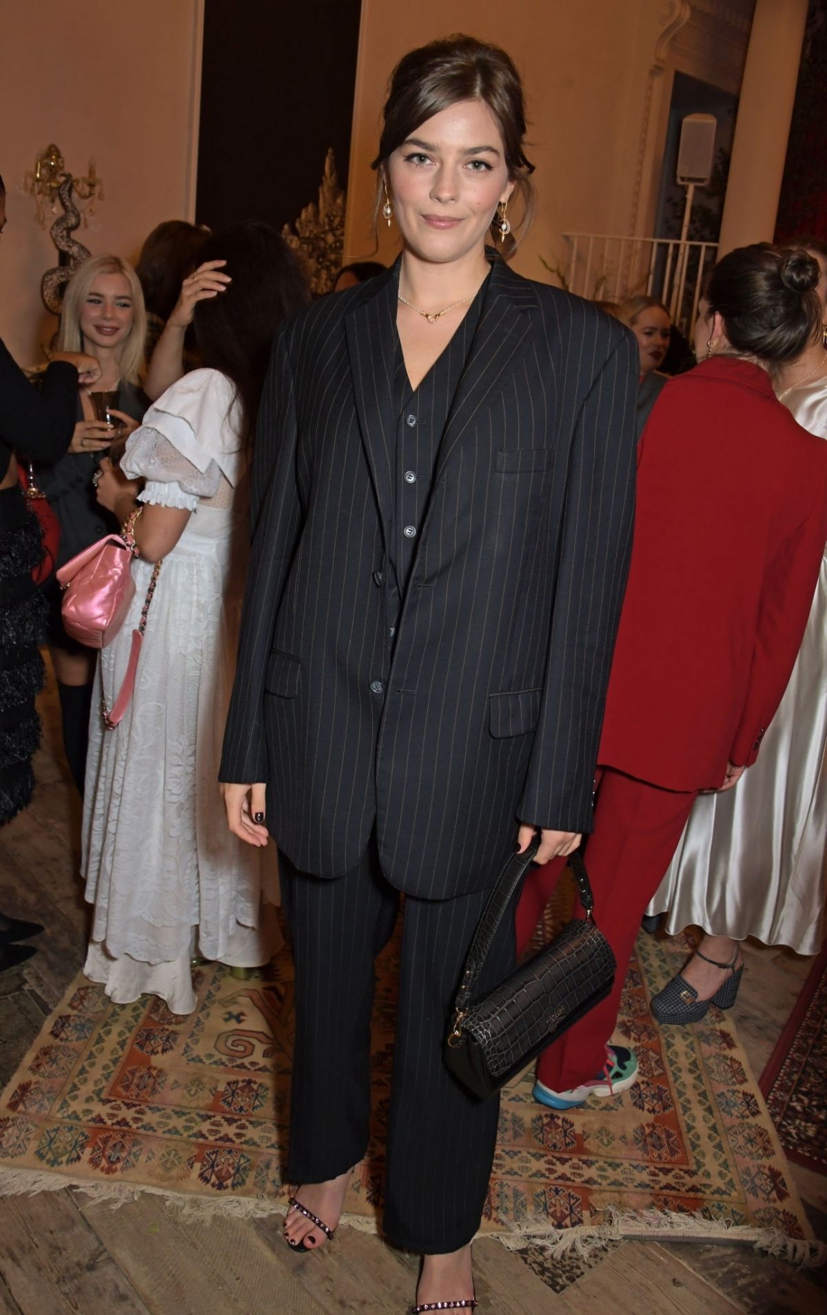 AMBER ANDERSON at Harris Reed x Missoma Dinner in London 09/22/2021 ...