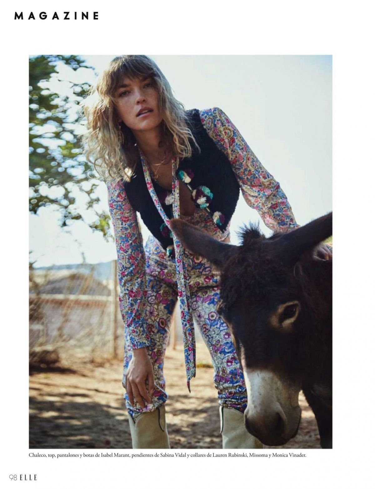 ARIZONA MUSE in Elle Magazine, Spain September 2021 – HawtCelebs