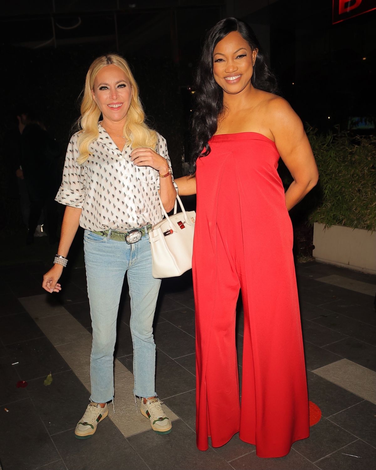 GARCELLE BEAUVAIS and SUTTON STRACKE at BOA Steakhouse in West ...