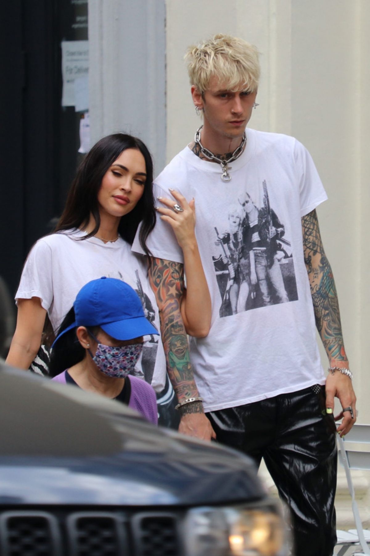 MEGAN FOX and Machine Gun Kelly Out in New York 09/08/2021 – HawtCelebs