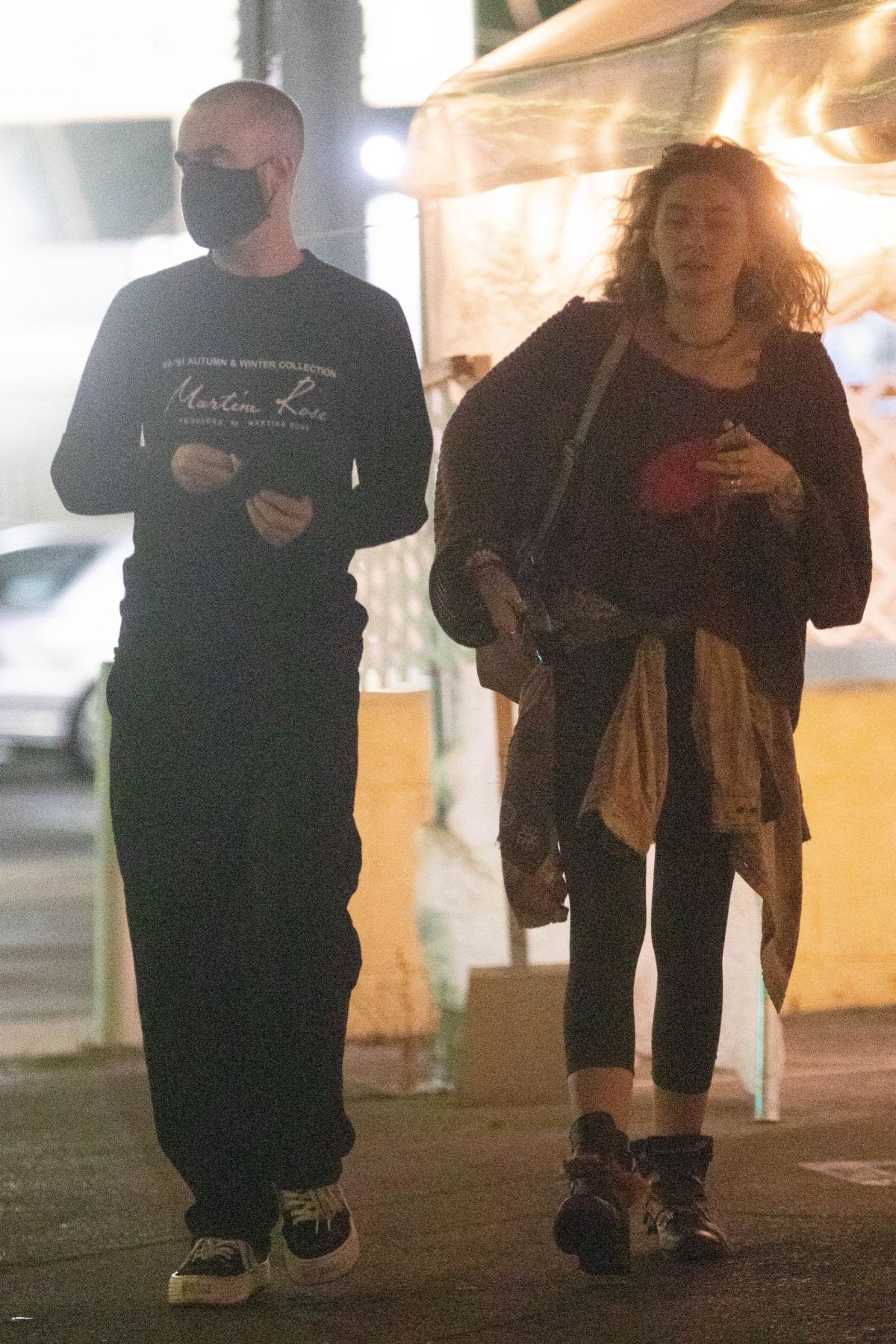 PARIS JAKCON Out on a Date Night in Los Angeles 09/16/2021 – HawtCelebs