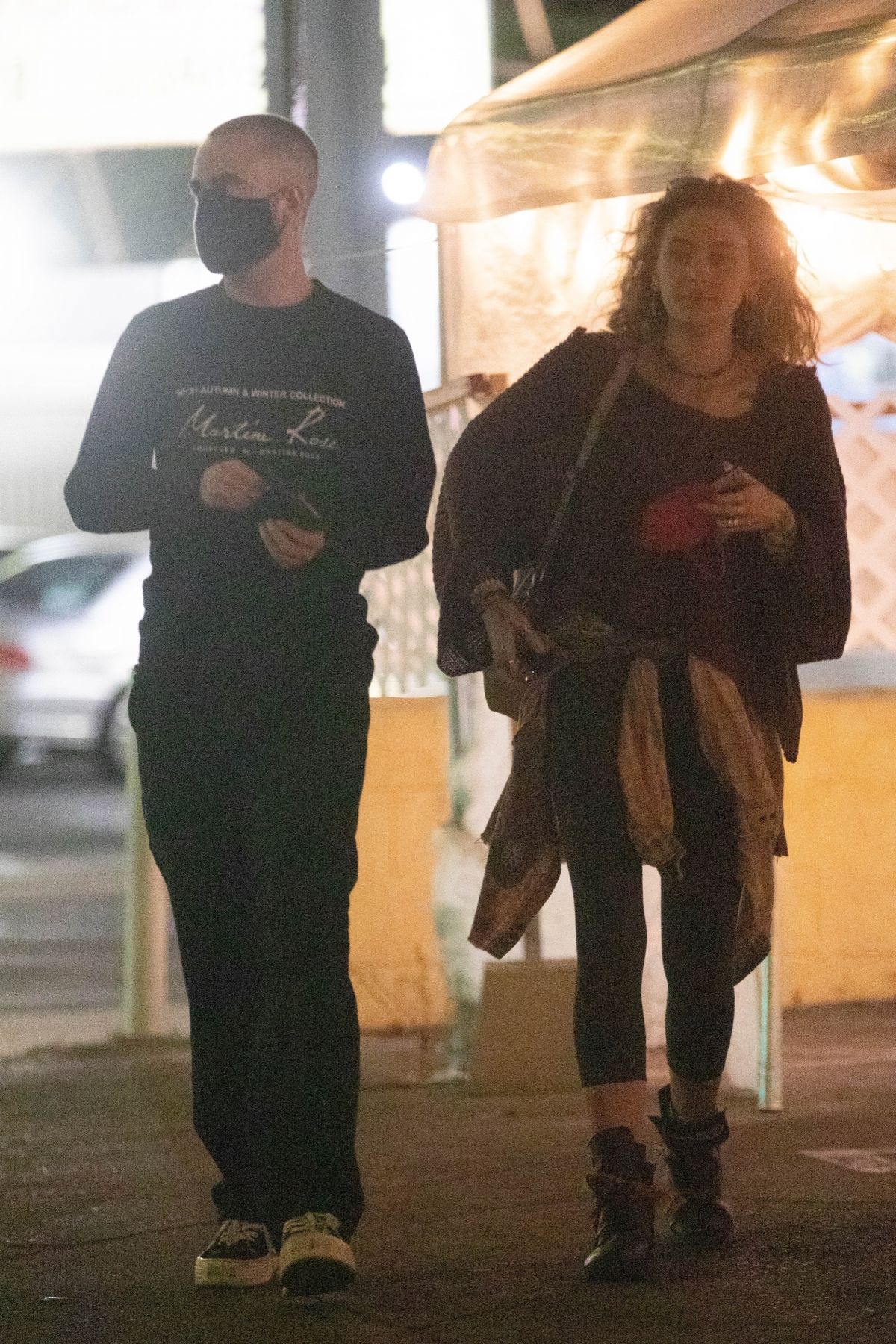 PARIS JAKCON Out on a Date Night in Los Angeles 09/16/2021 – HawtCelebs