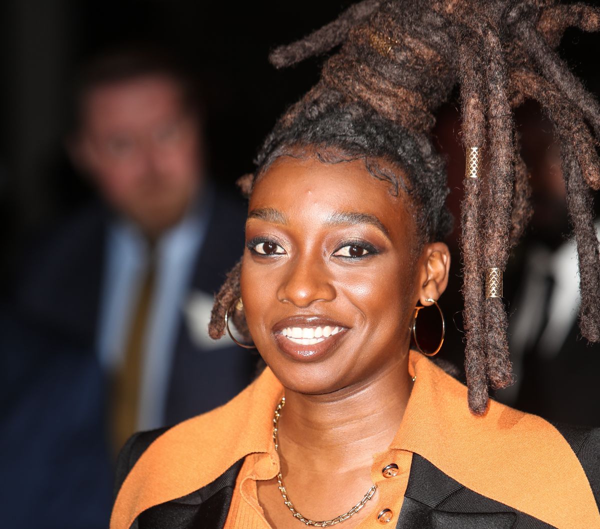 SIMBI AJIKAWO at British Vogue and Tiffany & Co Celebrate Fashion and ...