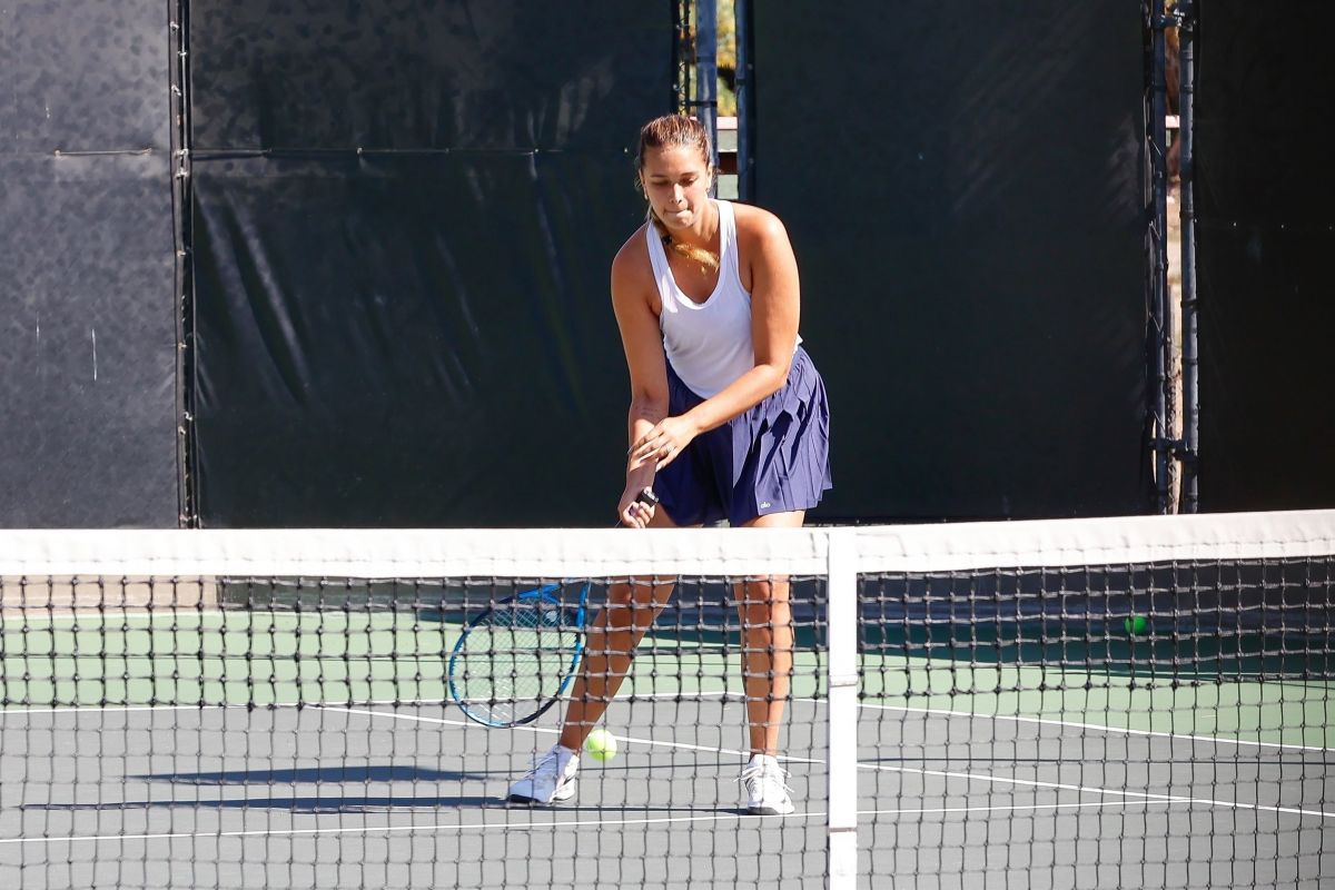 APRIL LOVE GEARY at a Tennis Game with Friends in Calabasas 10/2021 ...