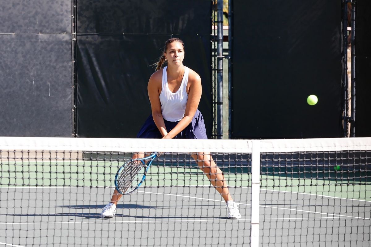APRIL LOVE GEARY at a Tennis Game with Friends in Calabasas 10/2021 ...