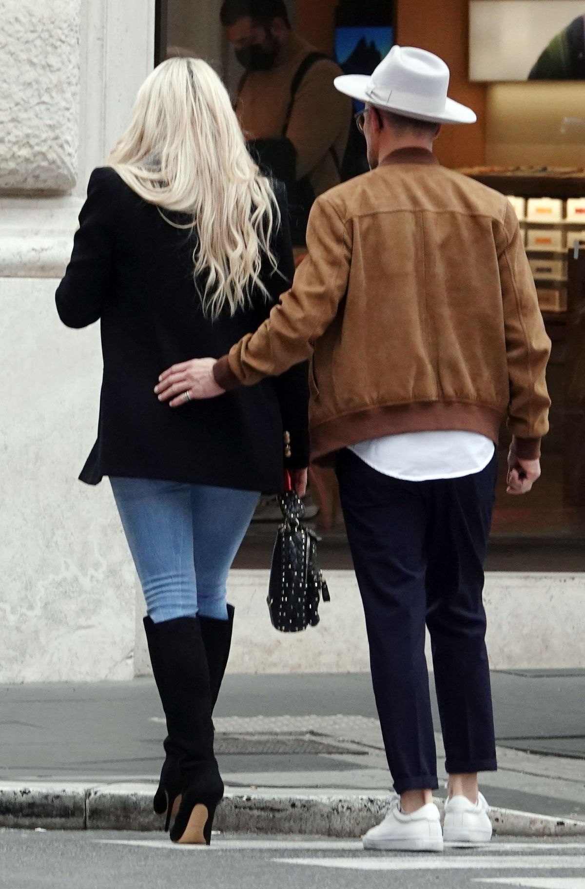 BIANCA GASCOIGNE and Daniel Spiller Out in Rome 11/01/2021 – HawtCelebs