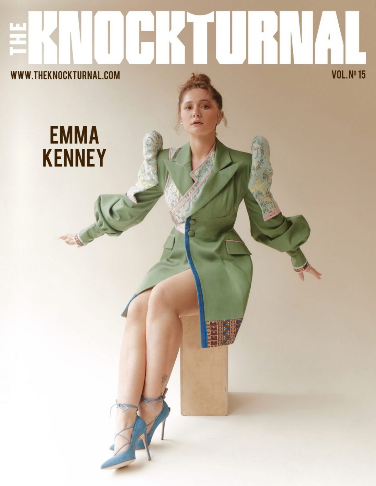EMMA KENNEY for The Knockturnal Magazine, Vol. No 15 – HawtCelebs