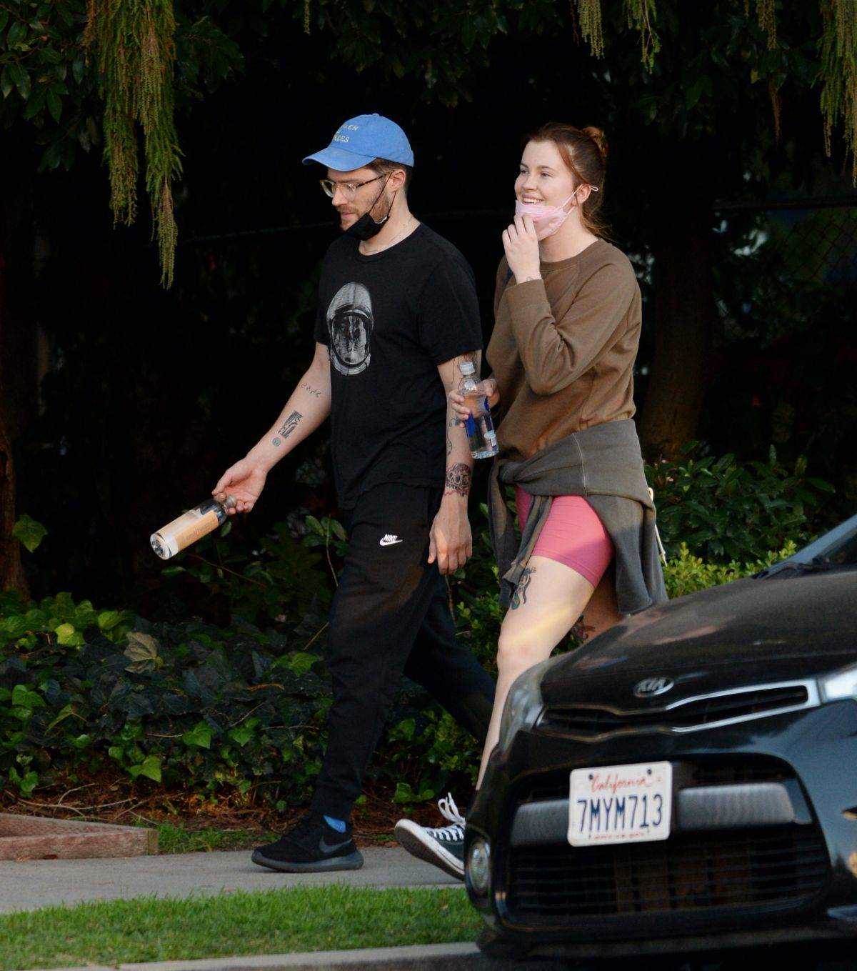 IRELAND BALDWIN and RAC Out in Los Angeles 11/15/2021 – HawtCelebs