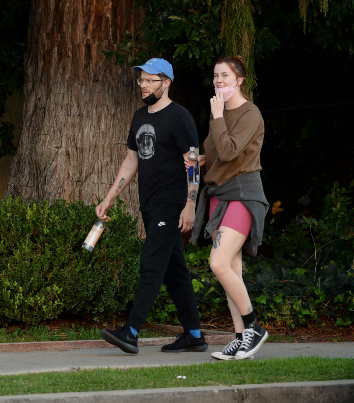 IRELAND BALDWIN and RAC Out in Los Angeles 11/15/2021 – HawtCelebs