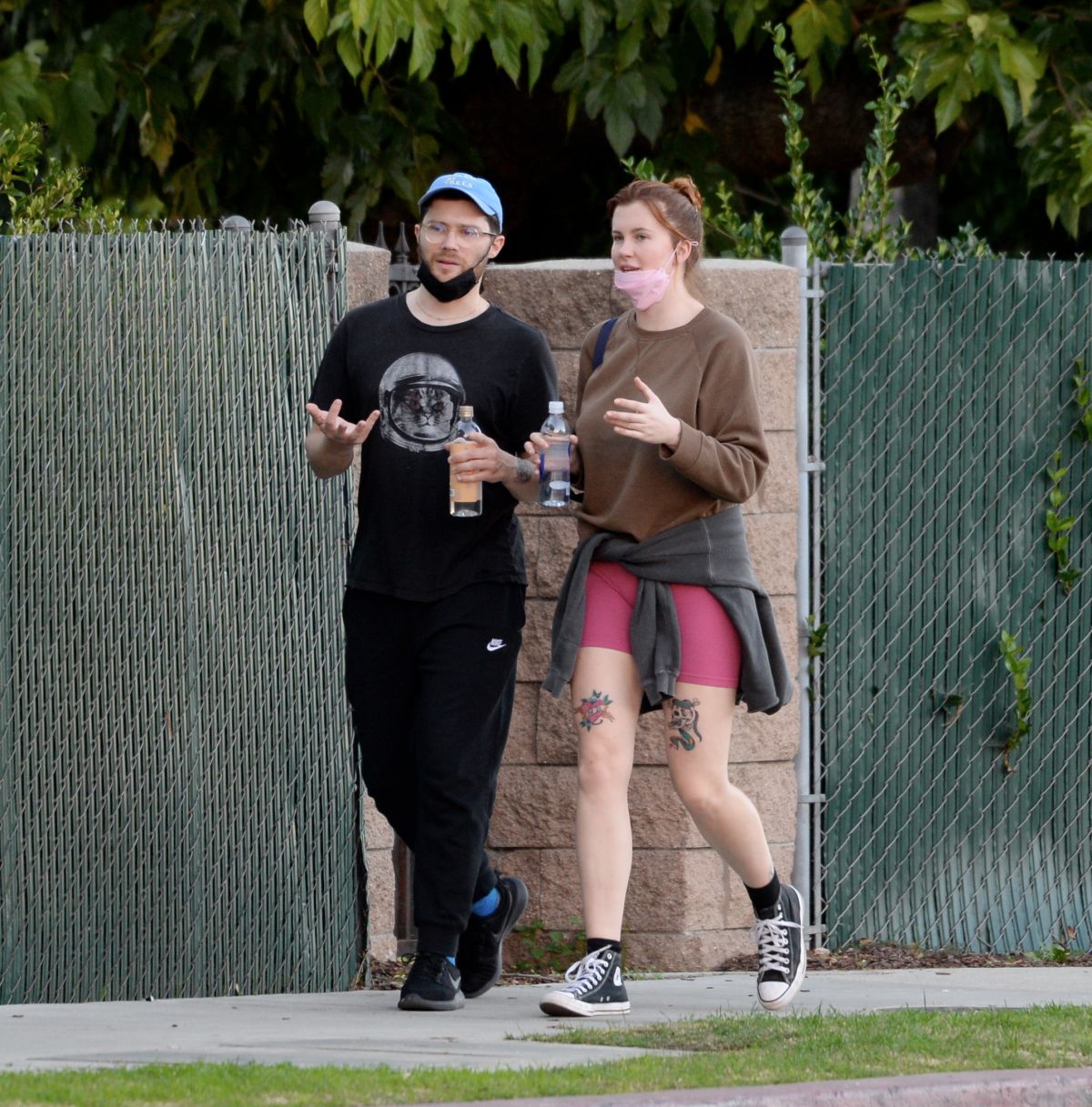 IRELAND BALDWIN and RAC Out in Los Angeles 11/15/2021 – HawtCelebs